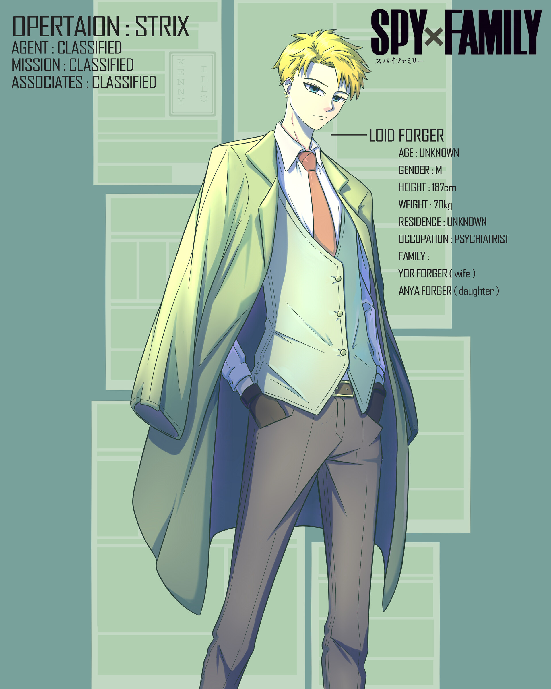 ArtStation - Spy x Family | Loid Forger