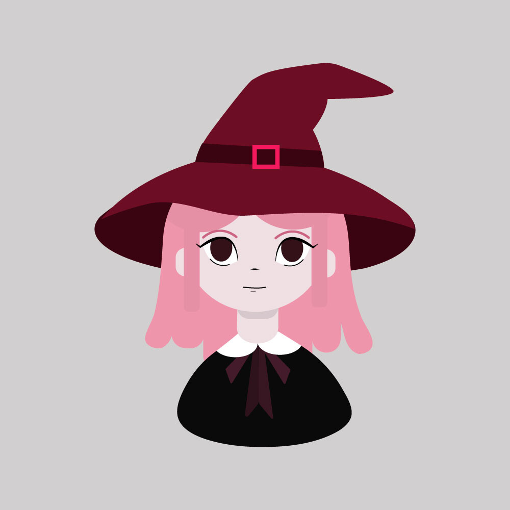 ArtStation - Pink witch