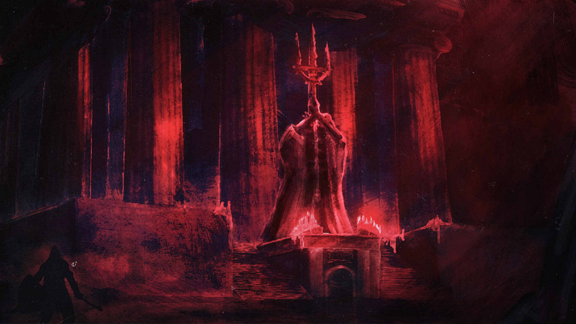 ArtStation - Concept - Mohgwyn Temple Entrance