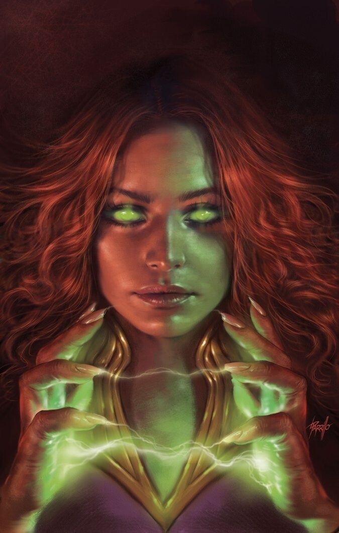 ArtStation - Giant Goddess Starfire become Power Cosmic