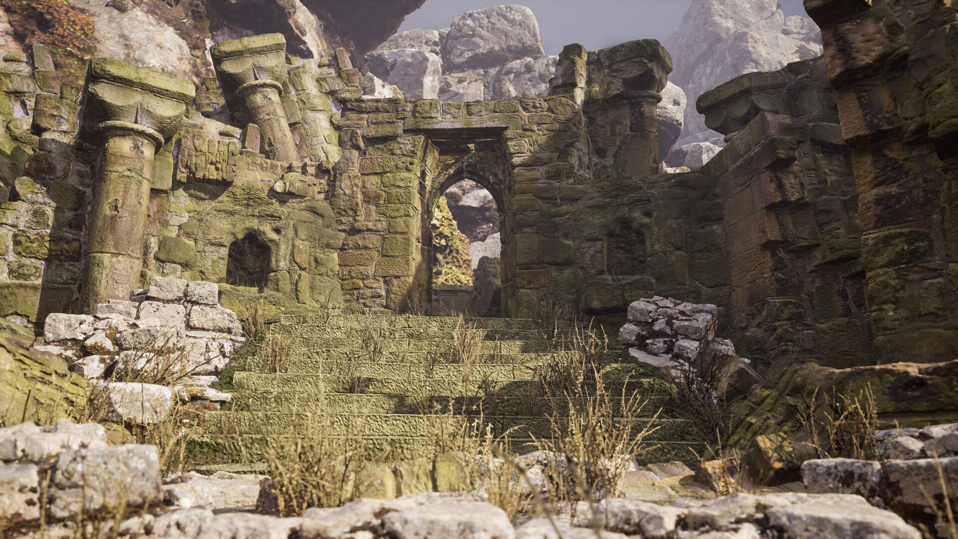 ArtStation - Ruin Castle