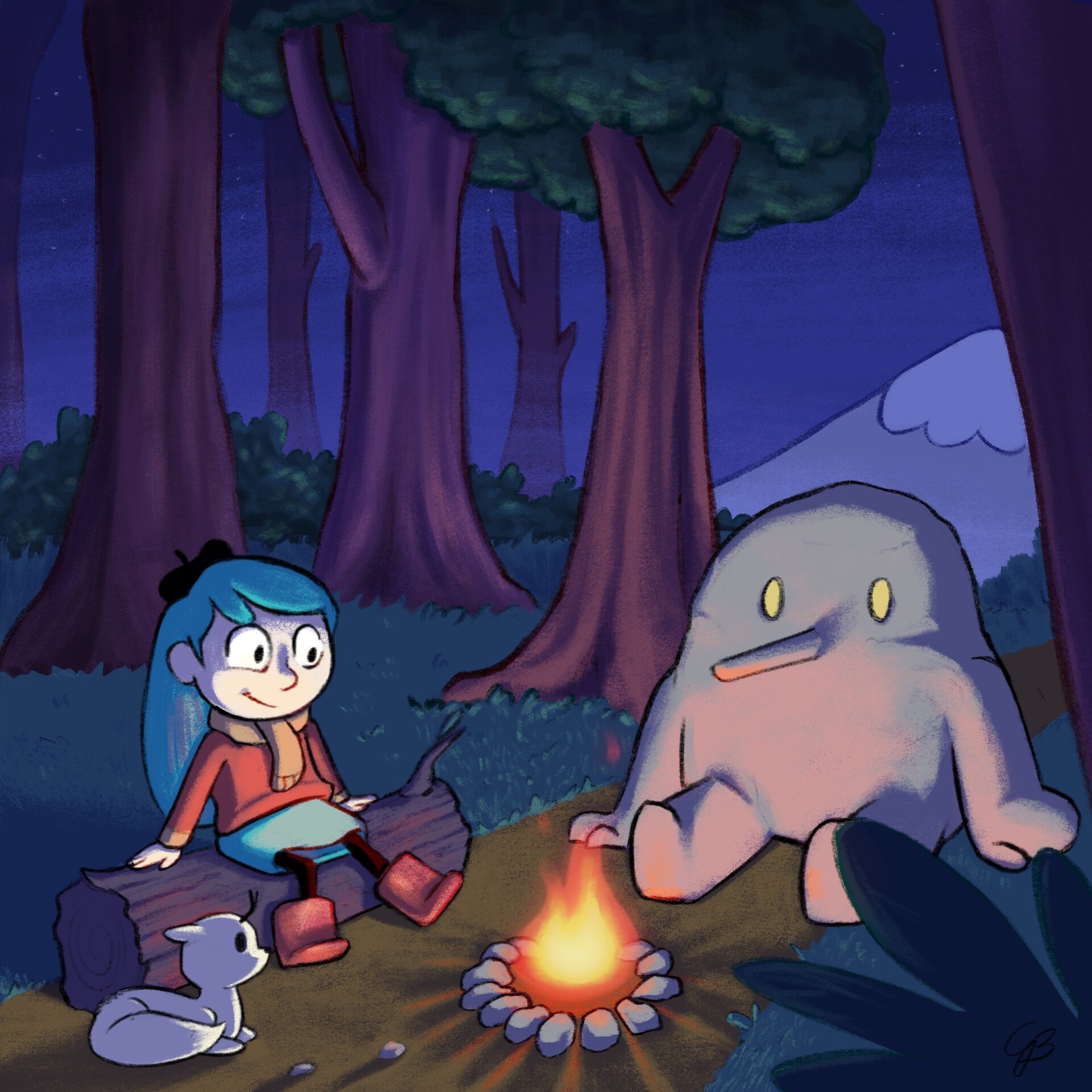 ArtStation - Hilda and the troll