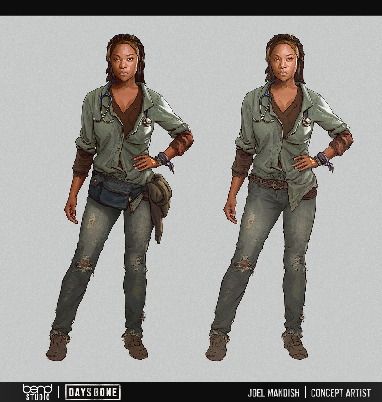 Joel Mandish - Days Gone Character Concepts - Humans