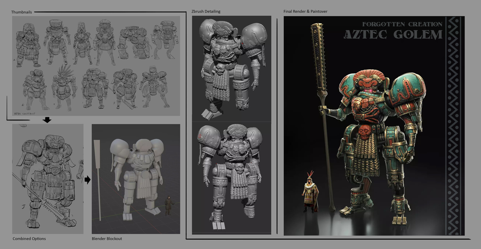 Atomhawk - Aztec Golem