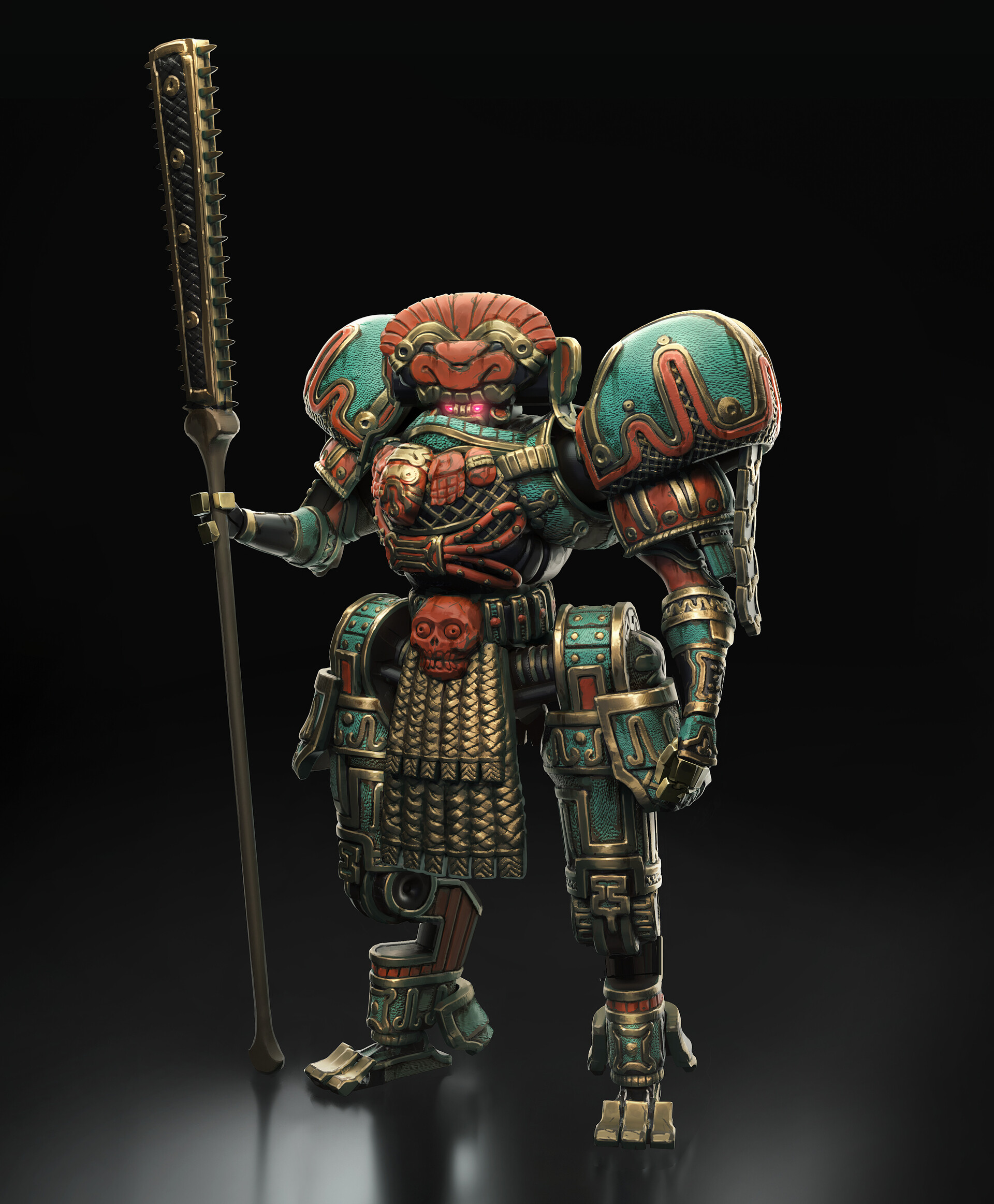 Atomhawk - Aztec Golem