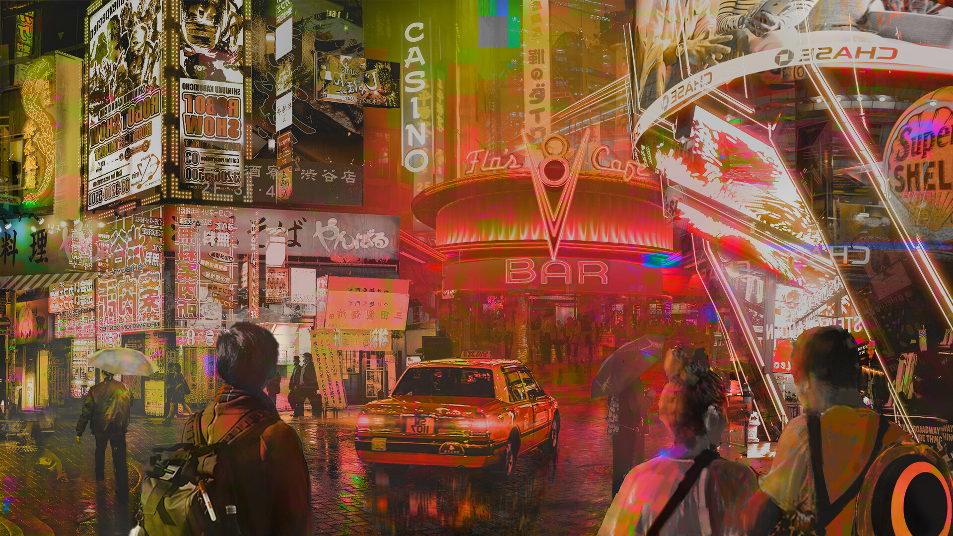 ArtStation - Cyberpunk Bar