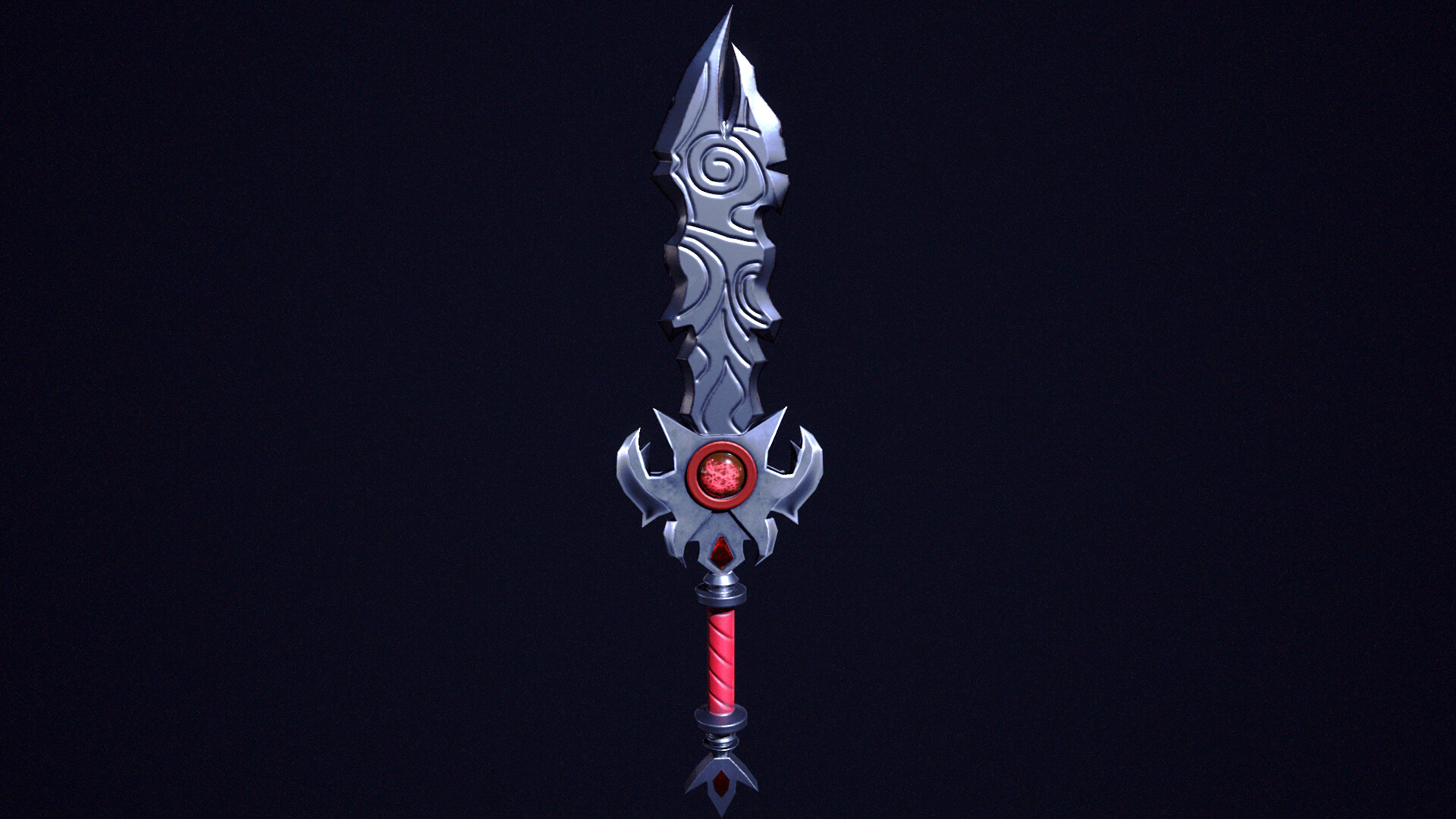 ArtStation - Game ready fantasy sword