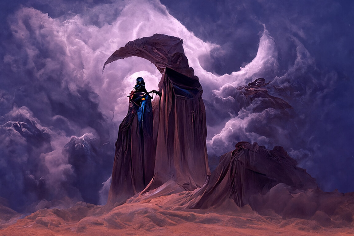 ArtStation - Drapes of Darkness