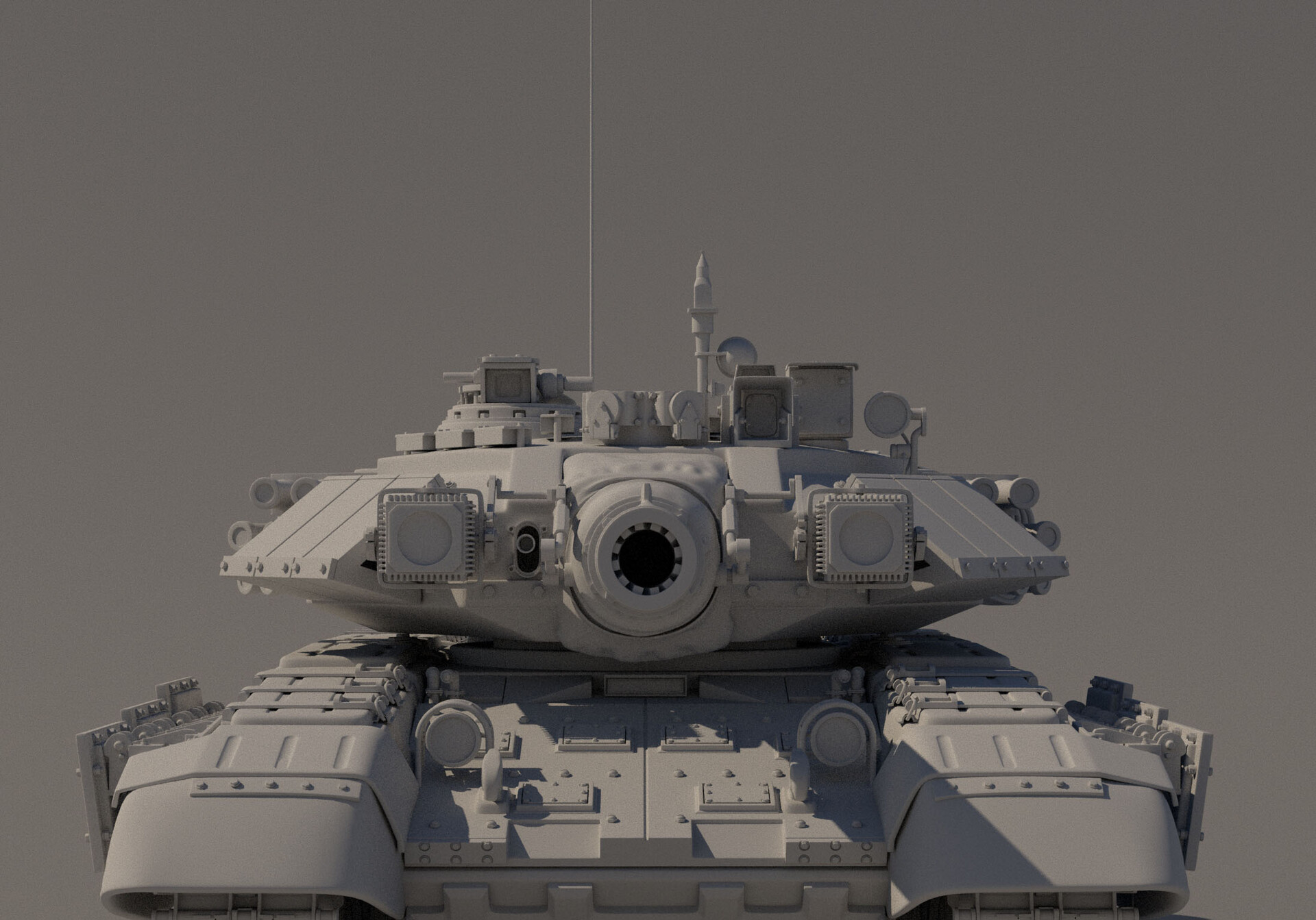 ArtStation - Stylized T90 tank