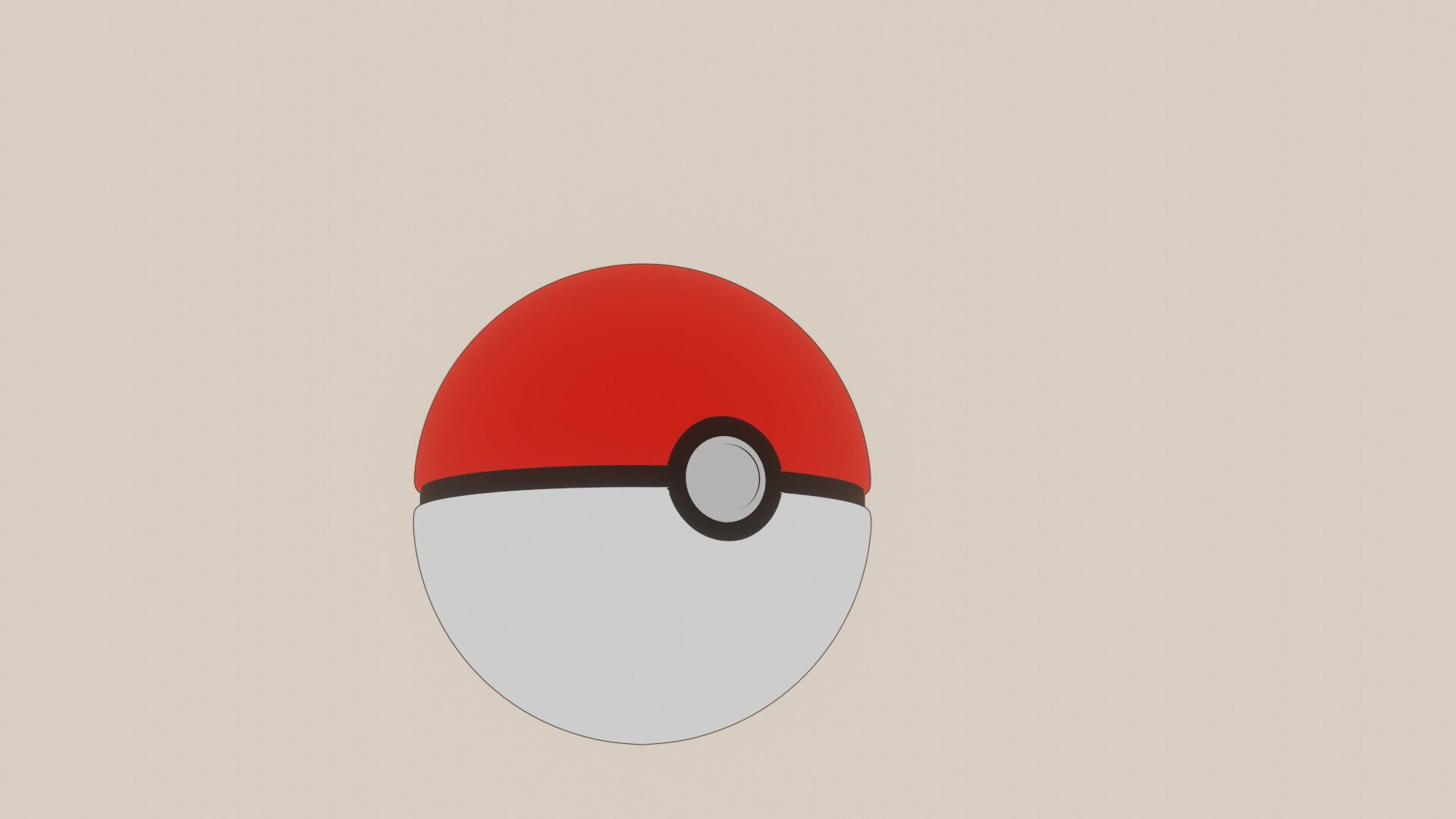 ArtStation - Pokeball 3D in 2D style