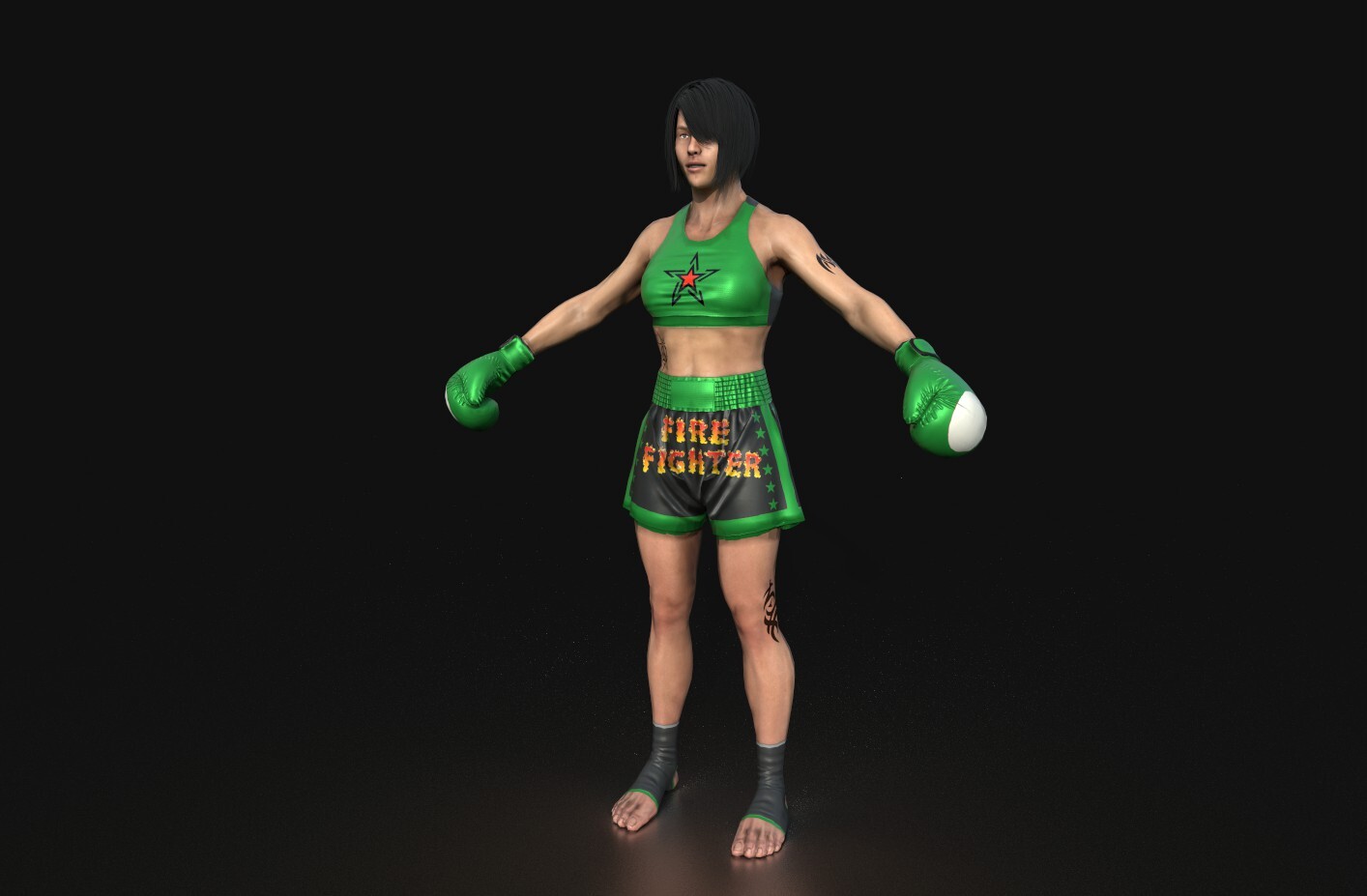 ArtStation - Fighting Character