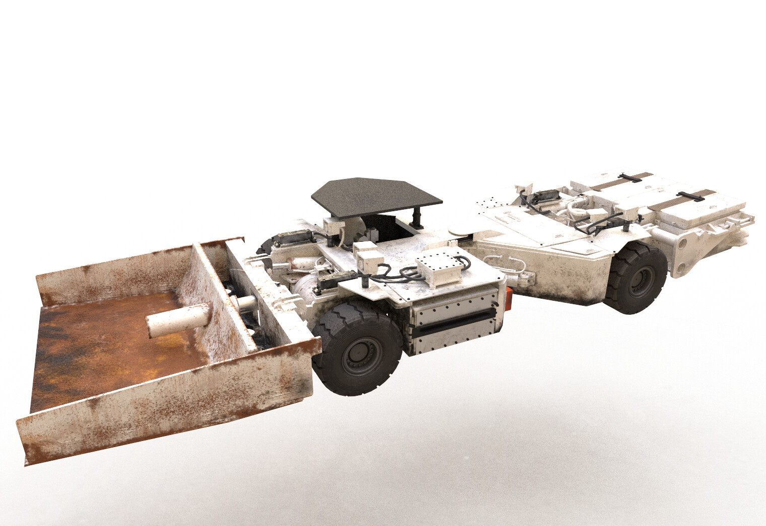 ArtStation - Underground 3D vehicle (3ds max, substance painter, unity)