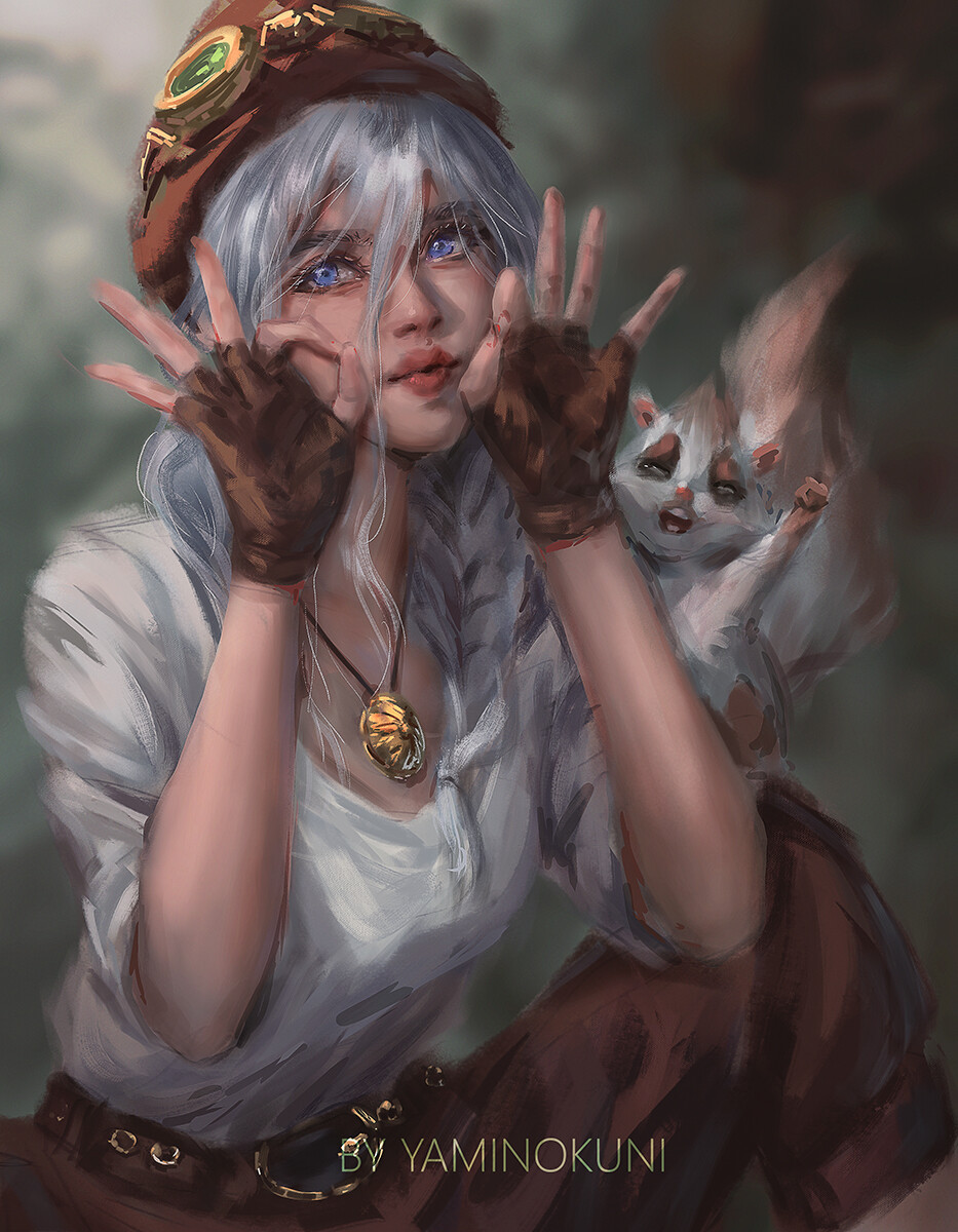 ArtStation - Lillie and Bimo