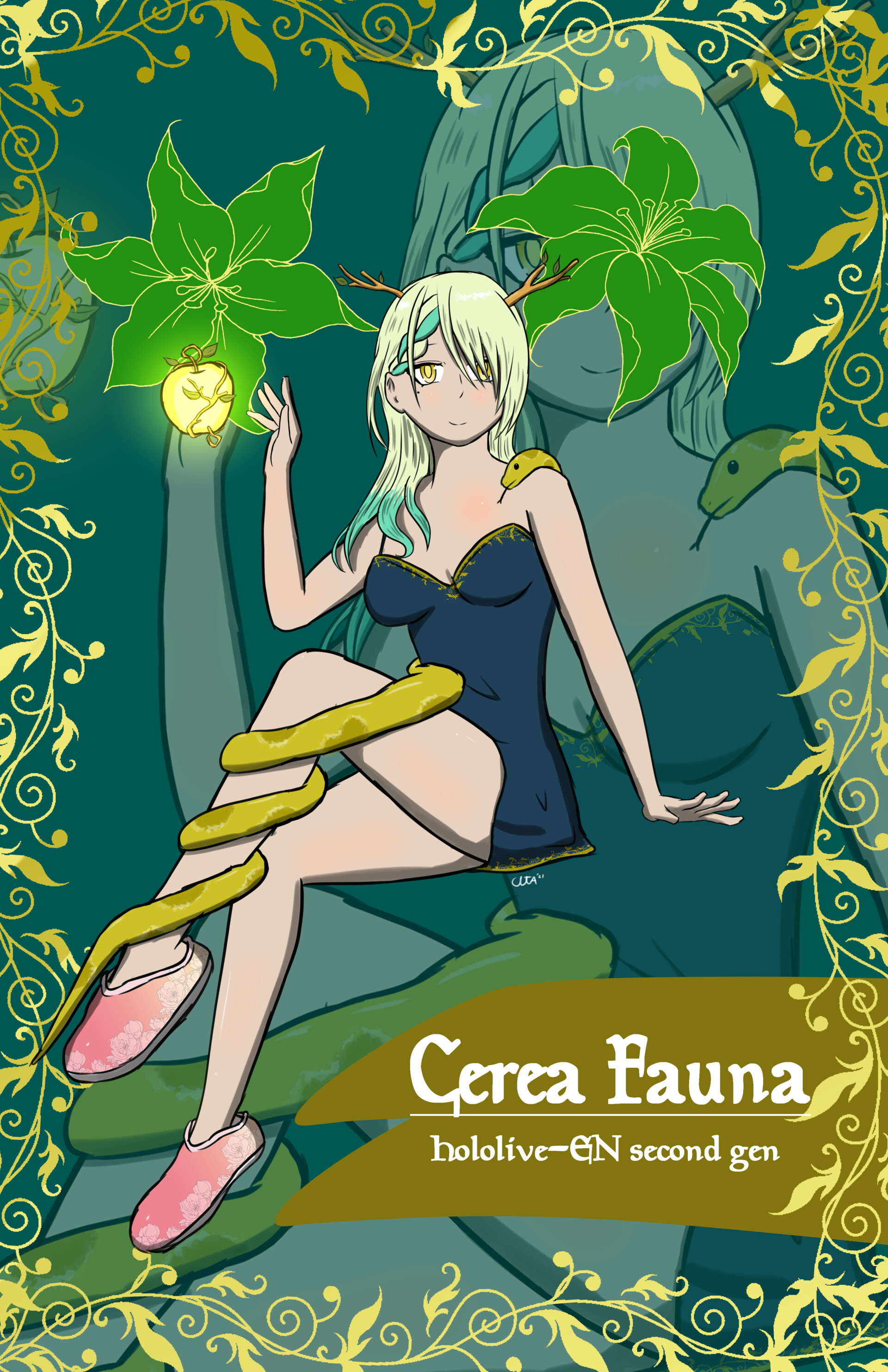 ArtStation - HOLOLIVE - Ceres Fauna