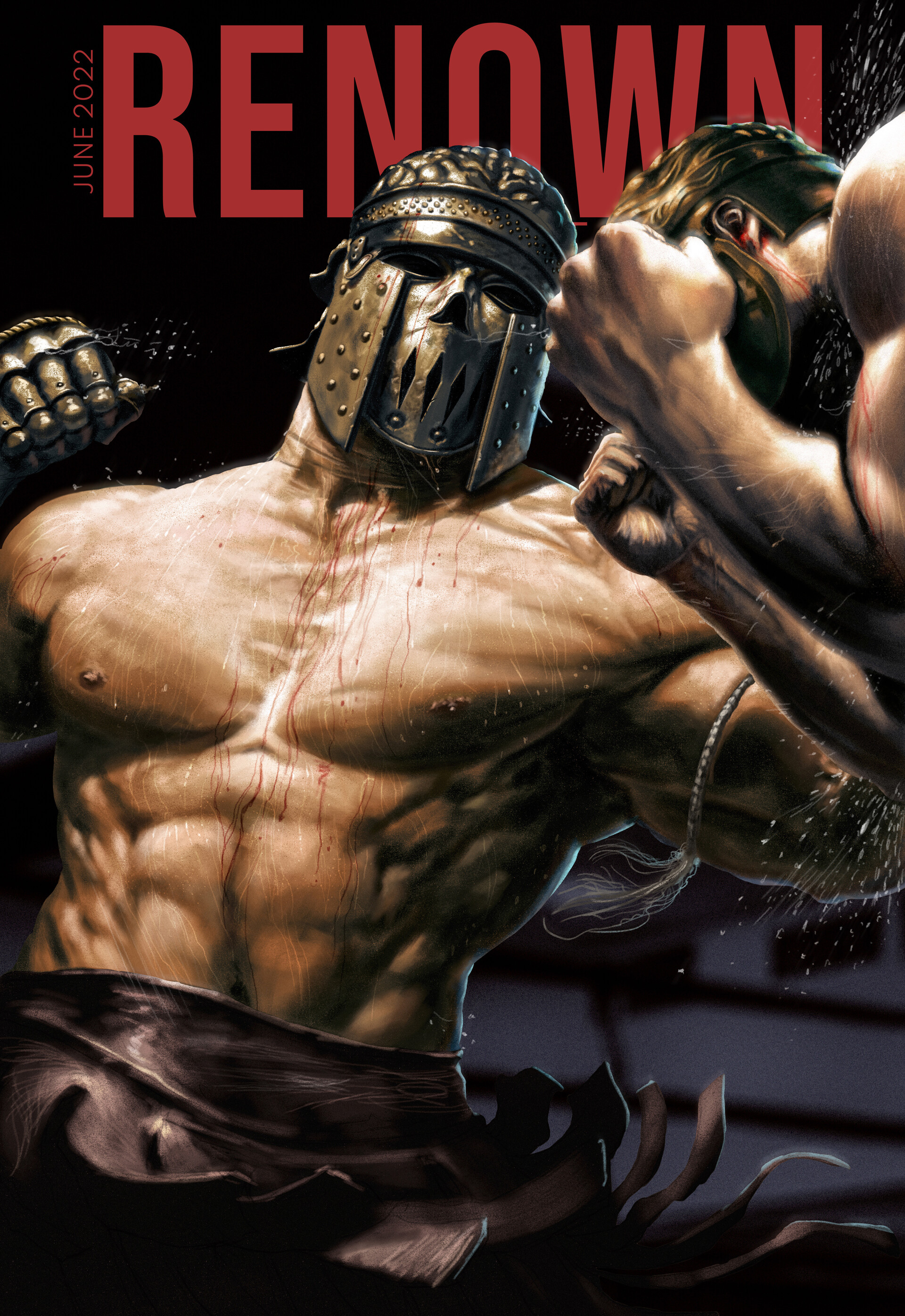 Rienque LeVerite - RENOWN Illustrated - (Late) June 2022 - Issue #2 Featuring Centurion of For Honor