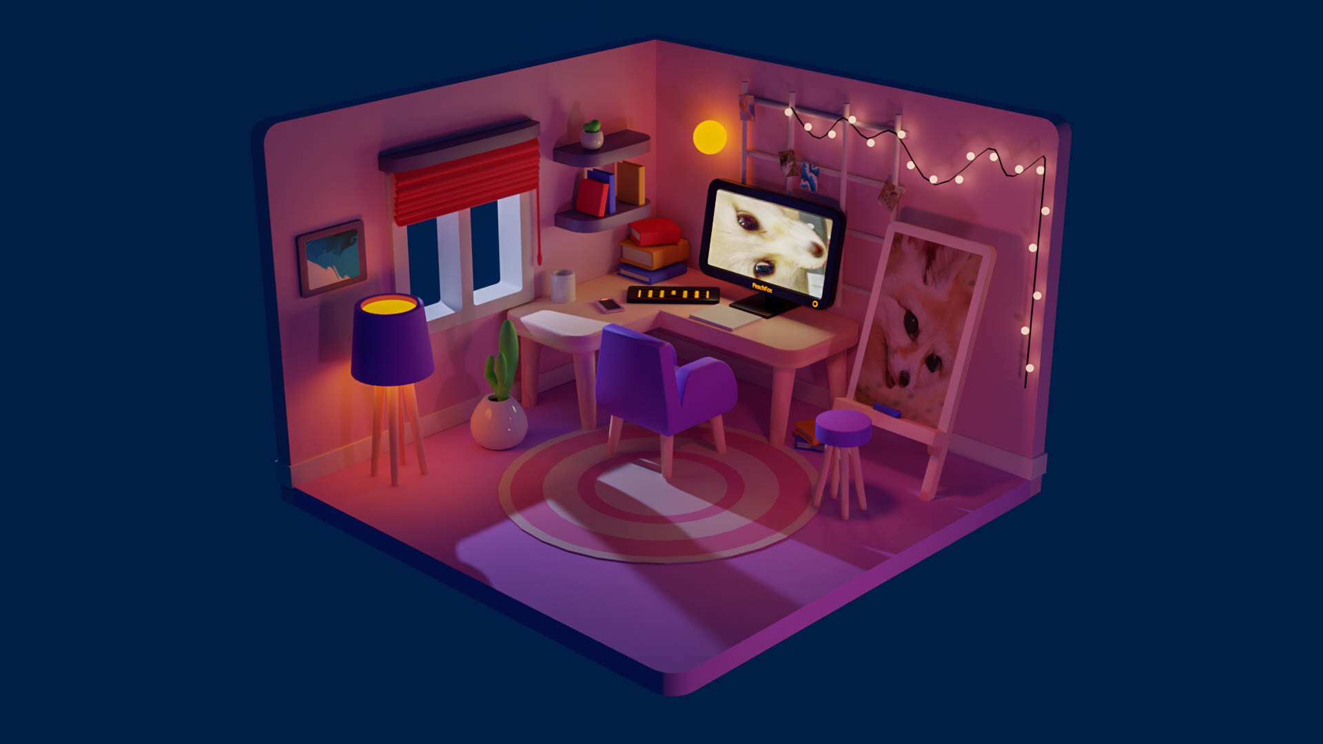 ArtStation - Fox room