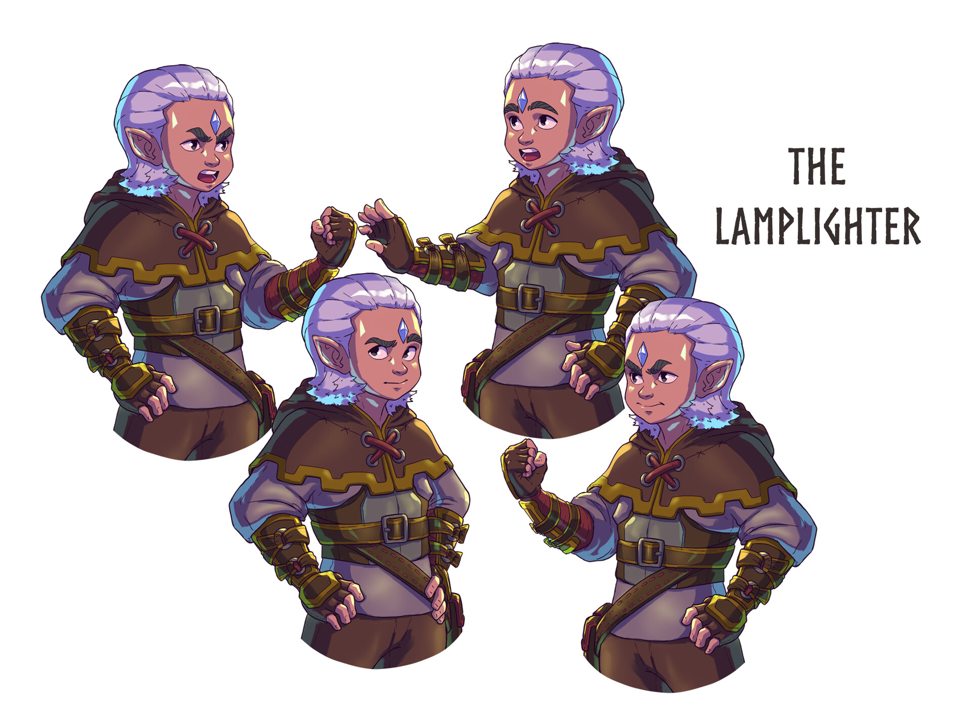 ArtStation - Lamplighter - Player Character Design (Second pass)