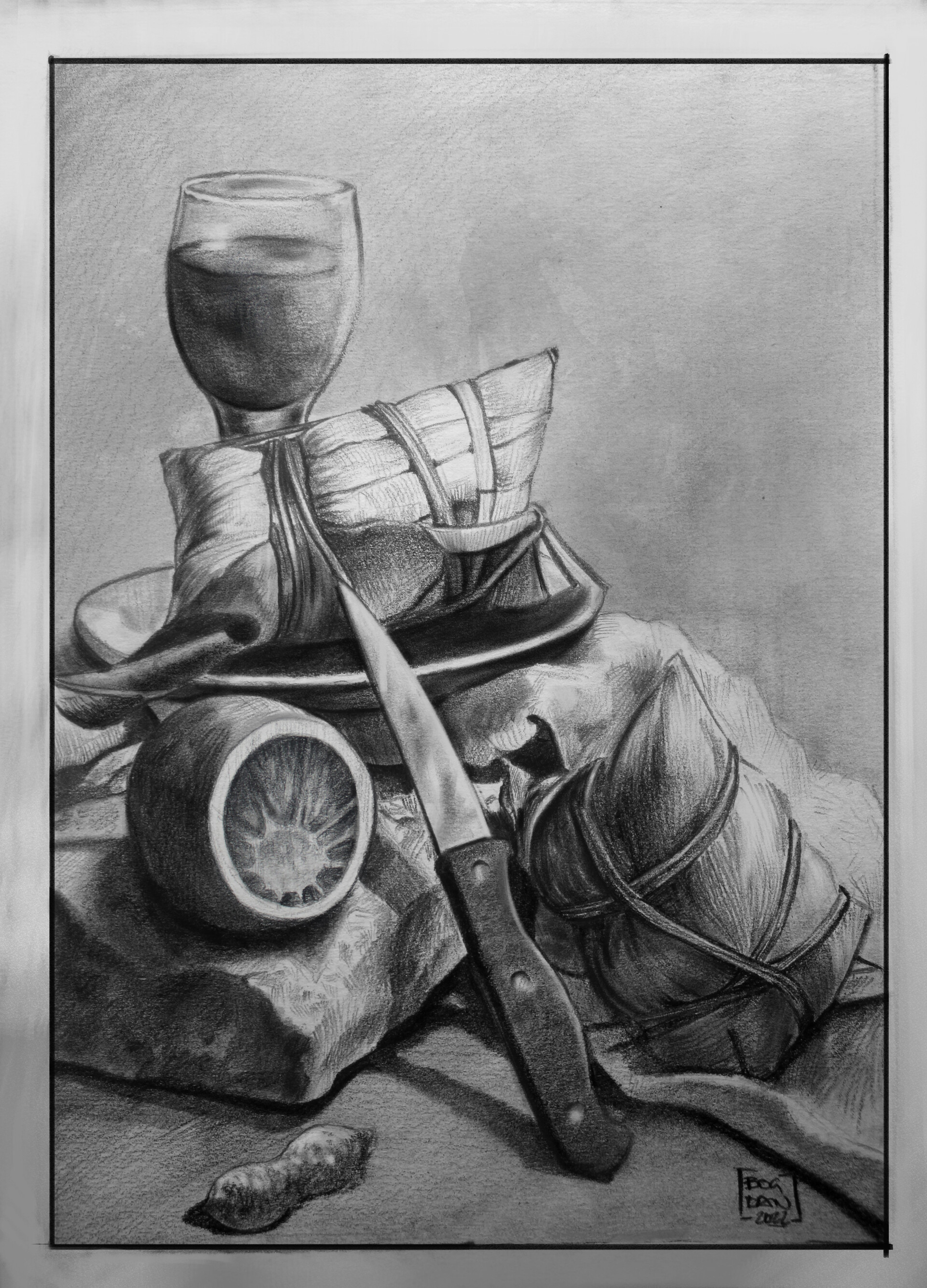 ArtStation - Pencil Still Life