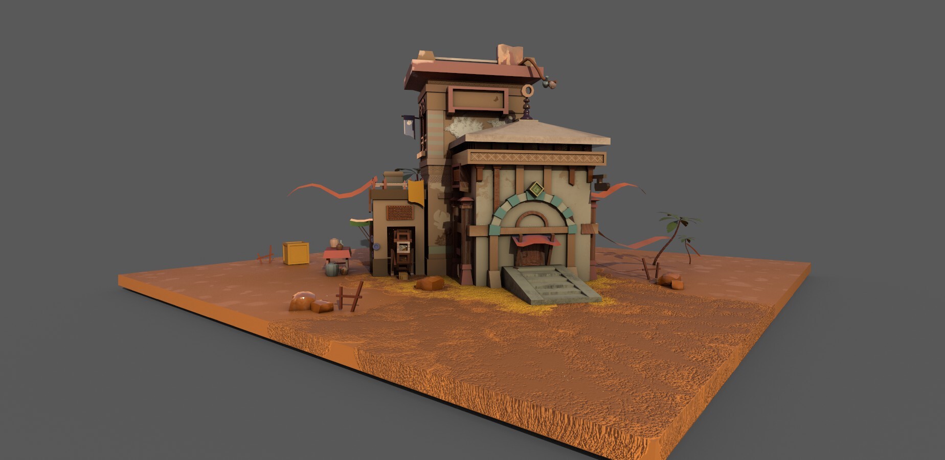 ArtStation - Sand Palace