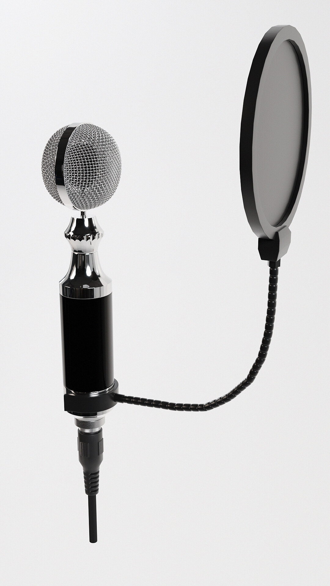 ArtStation - Stylized microphone