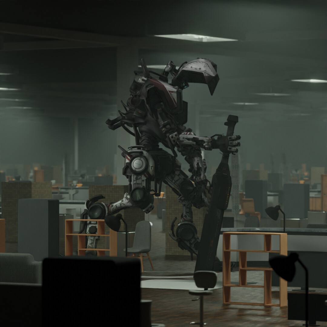 ArtStation - A titan in an infinite IKEA