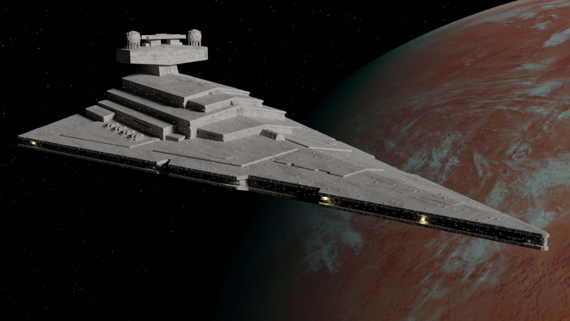 ArtStation - Star Destroyer
