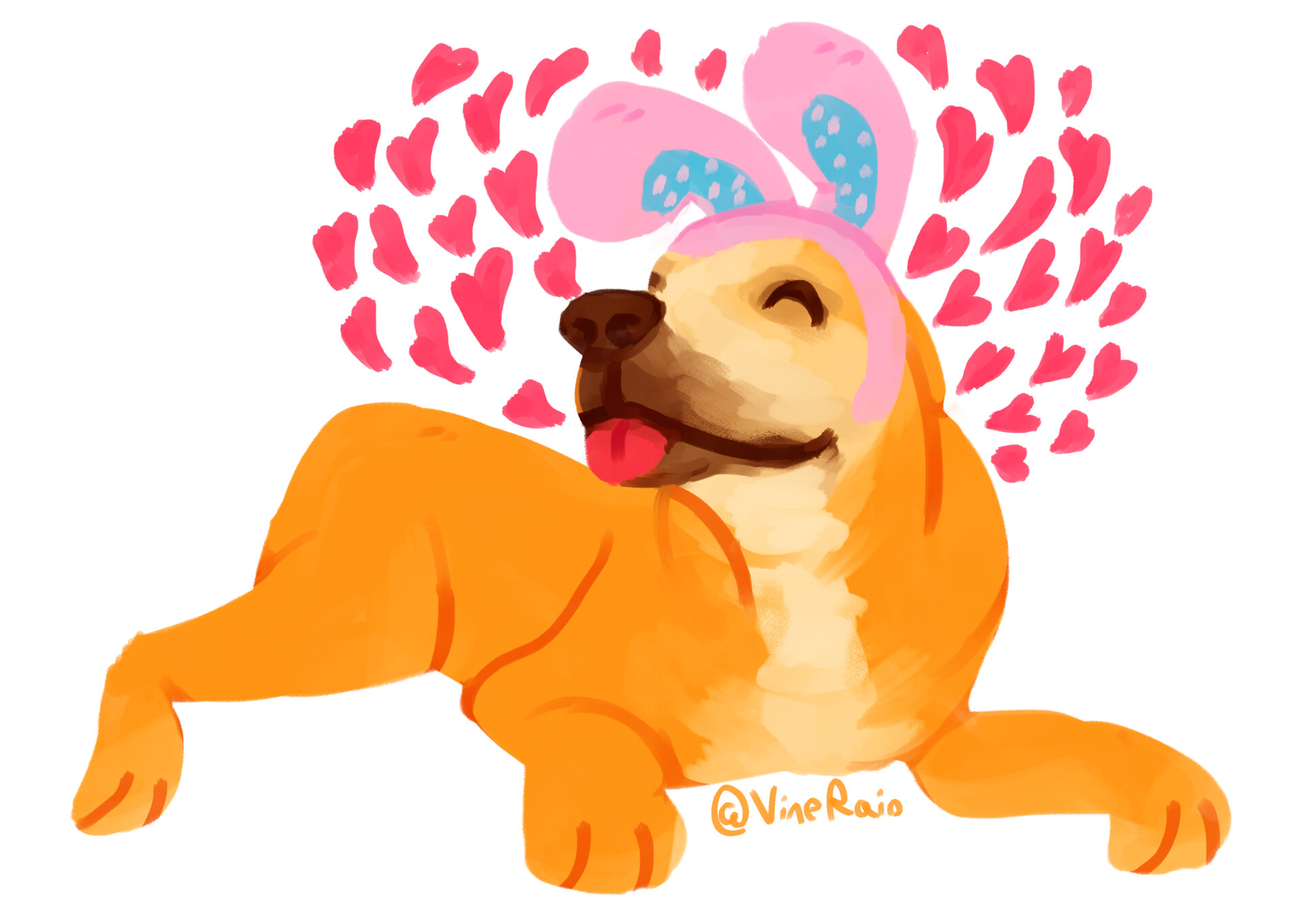 ArtStation - Bunny Dog