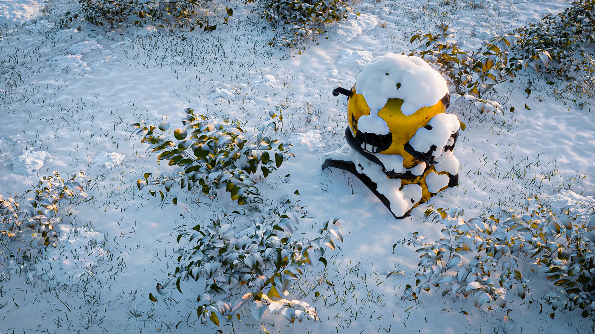 ArtStation - Lost in snow