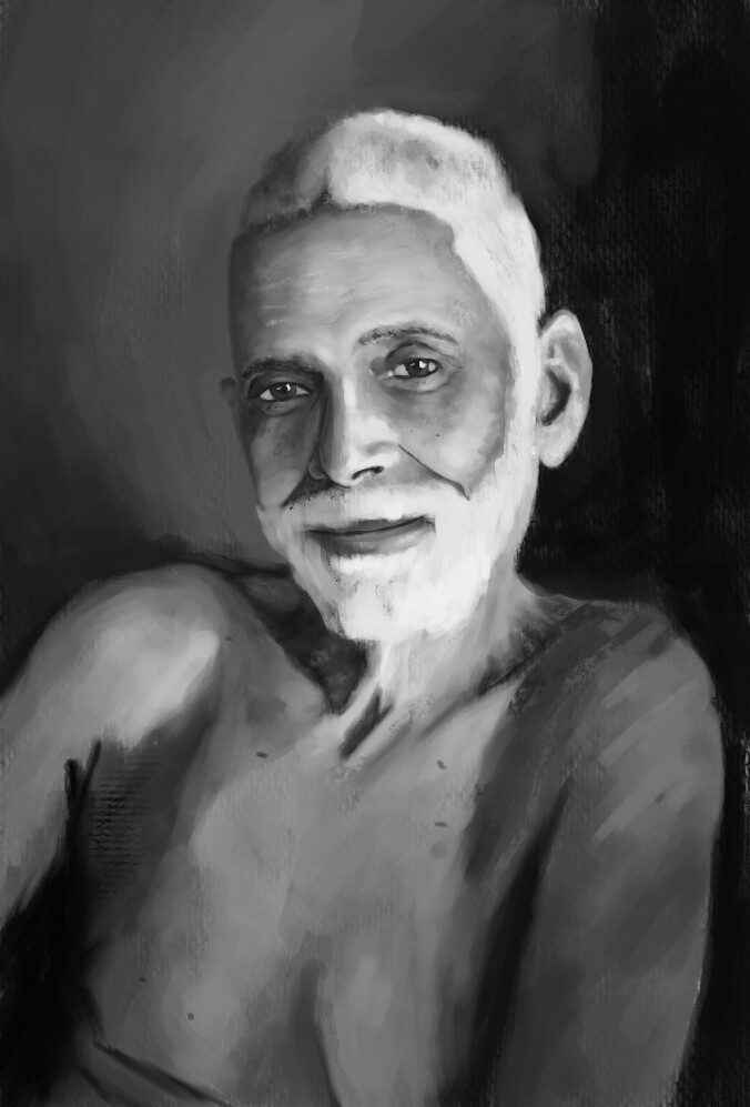 ArtStation - 'Maharshi' (Ramana Maharshi)
