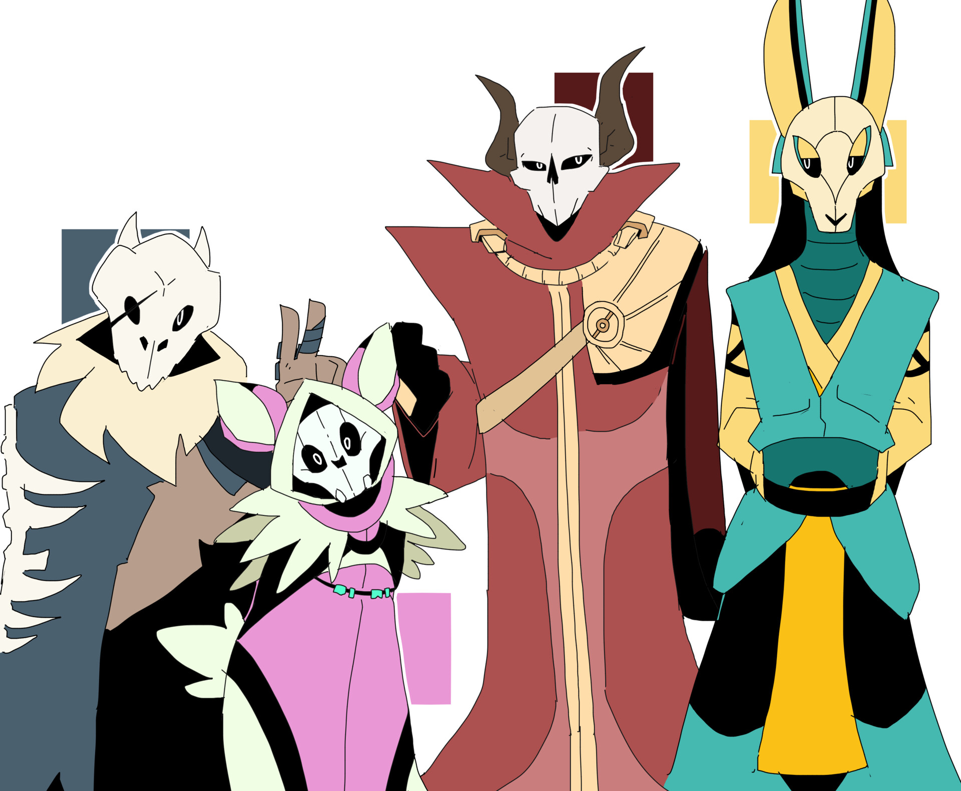 ArtStation - Four OC Designs