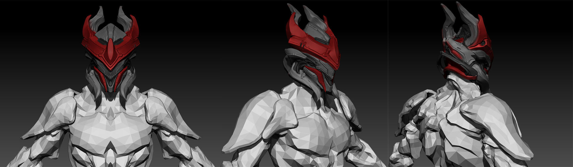 Martin Loiza - WARFRAME - Revenant Abismo helmet (V1)