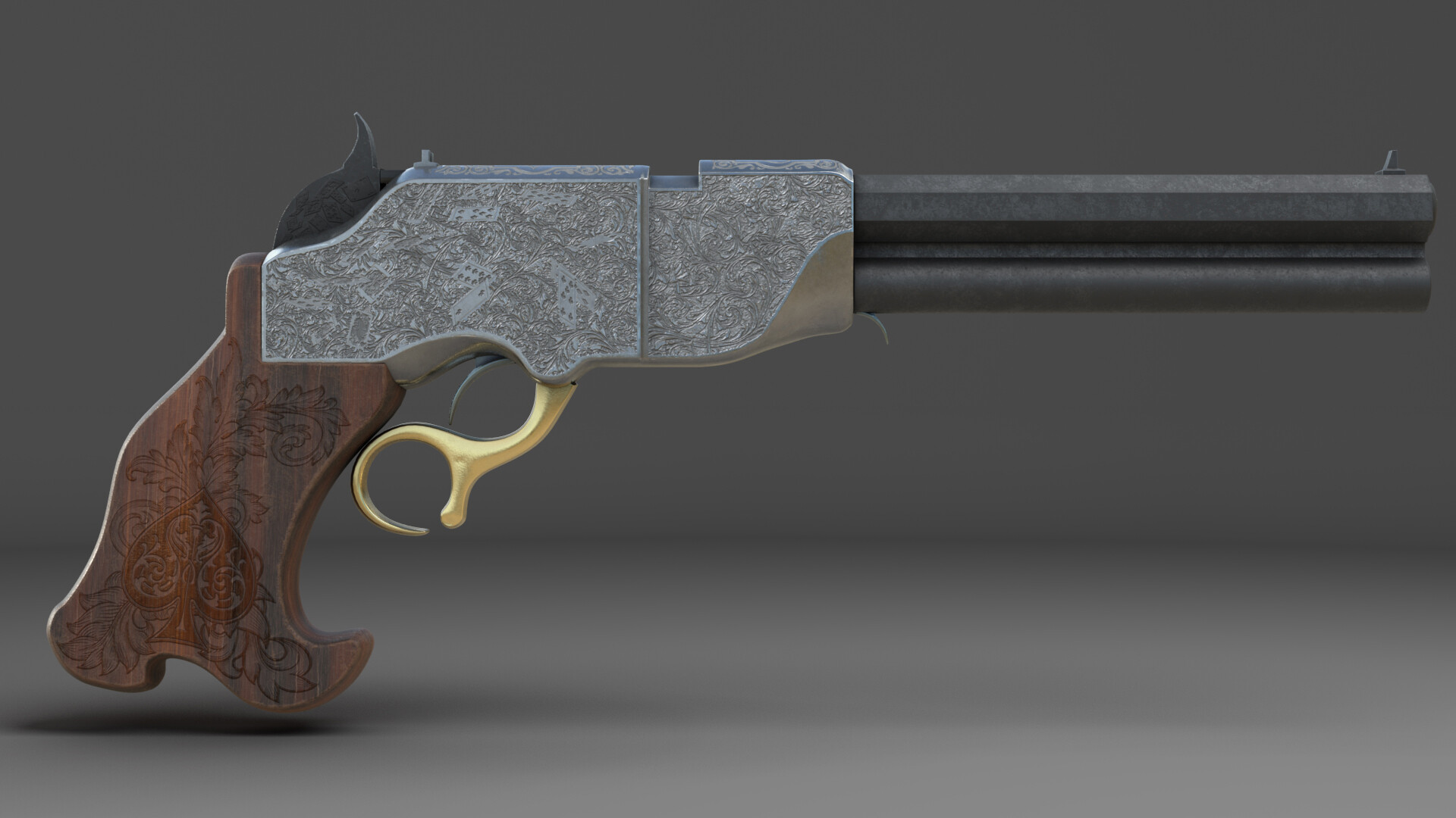 ArtStation - Volcanic Pistol