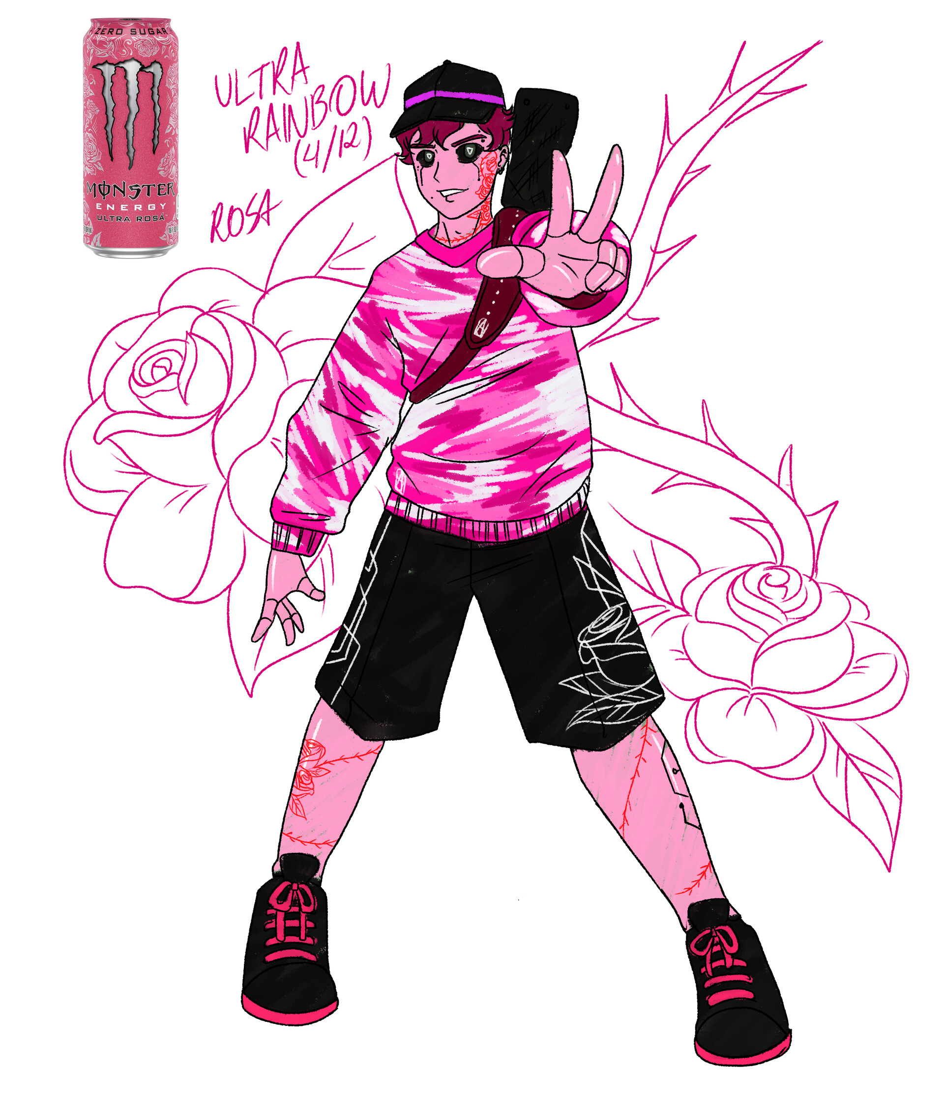Luisa Samoro - Monster Energry ULTRA RAINBOW