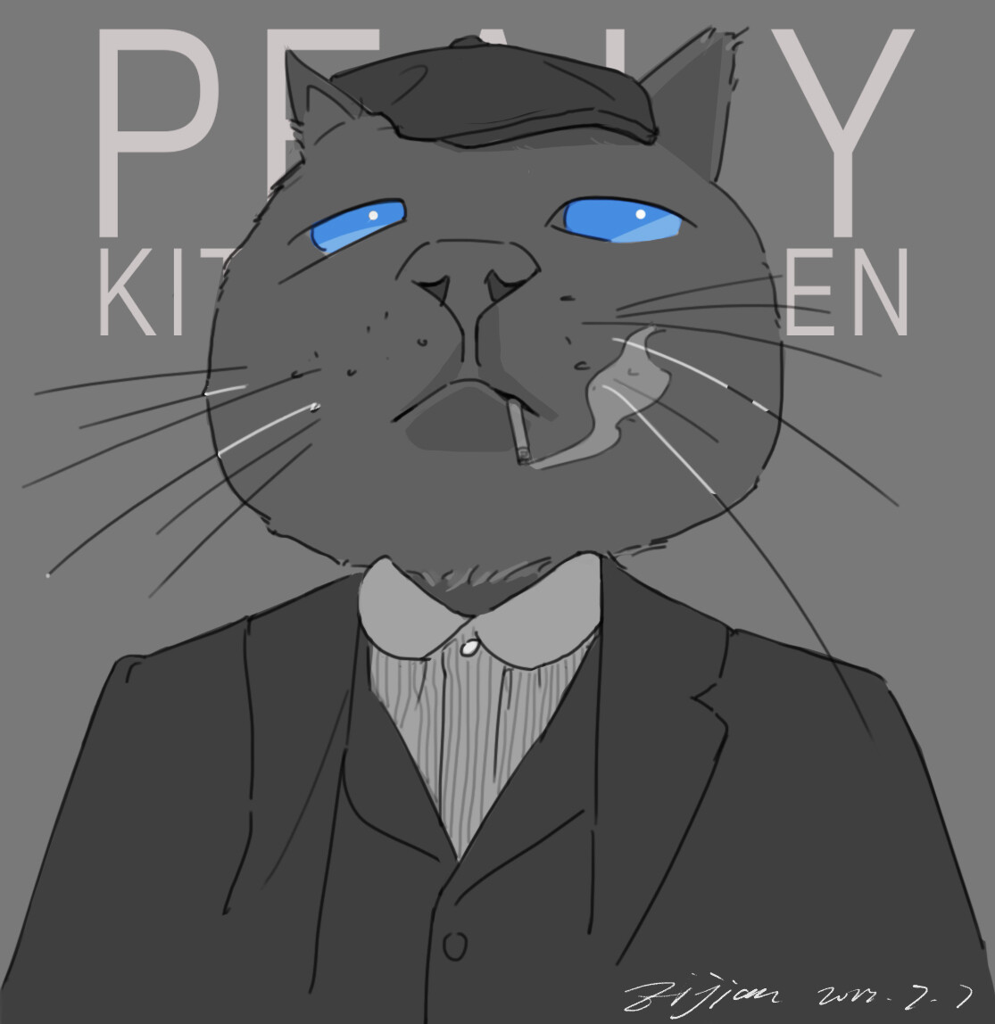 ArtStation - PEAKY KITTEN