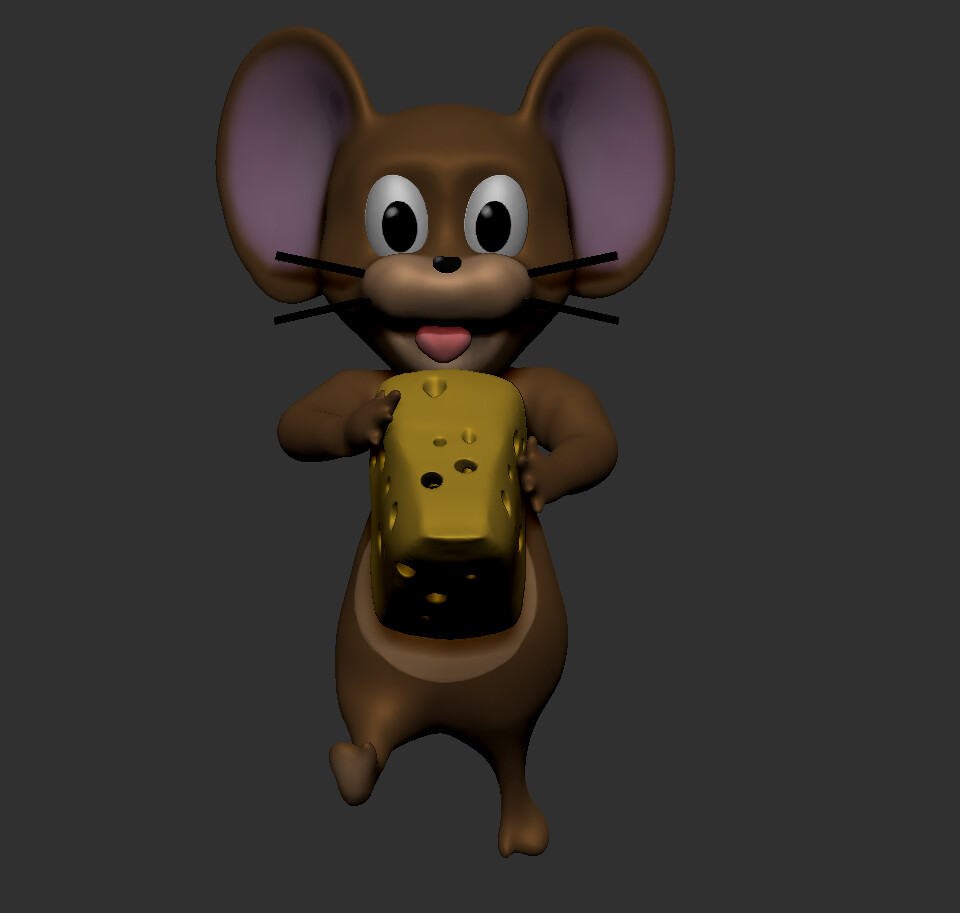 ArtStation - Jerry with cheese