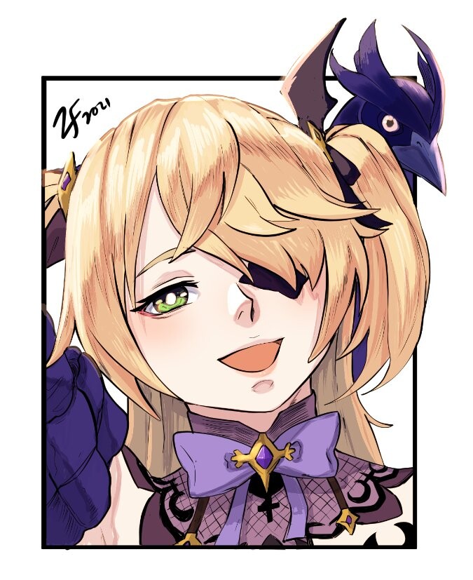 Zyll Fathe - Genshin Impact: Female Bust Up Fan Arts [Ongoing]