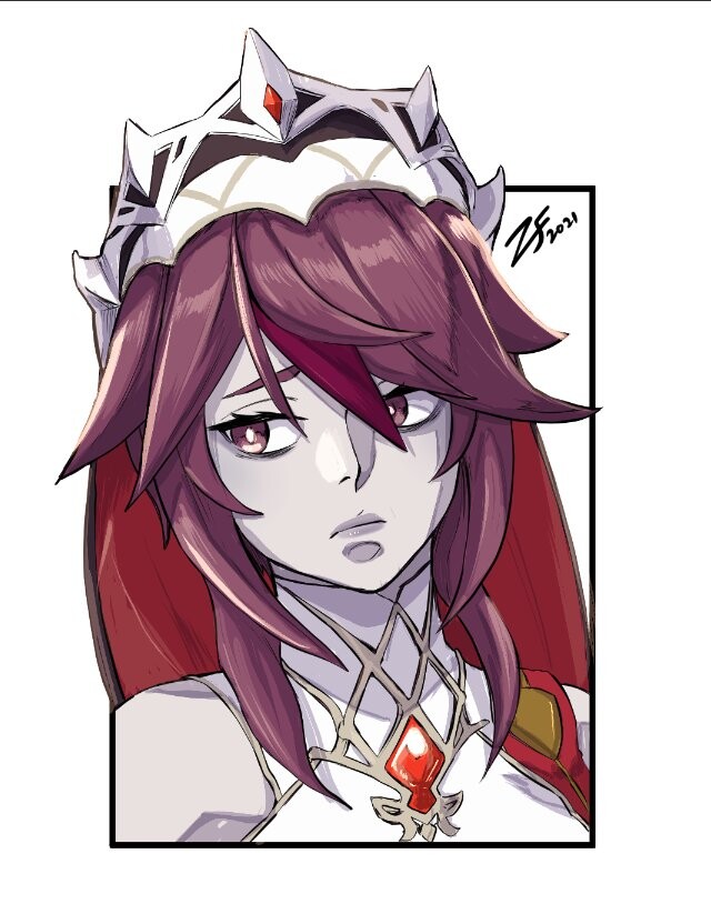 Zyll Fathe - Genshin Impact: Female Bust Up Fan Arts [Ongoing]