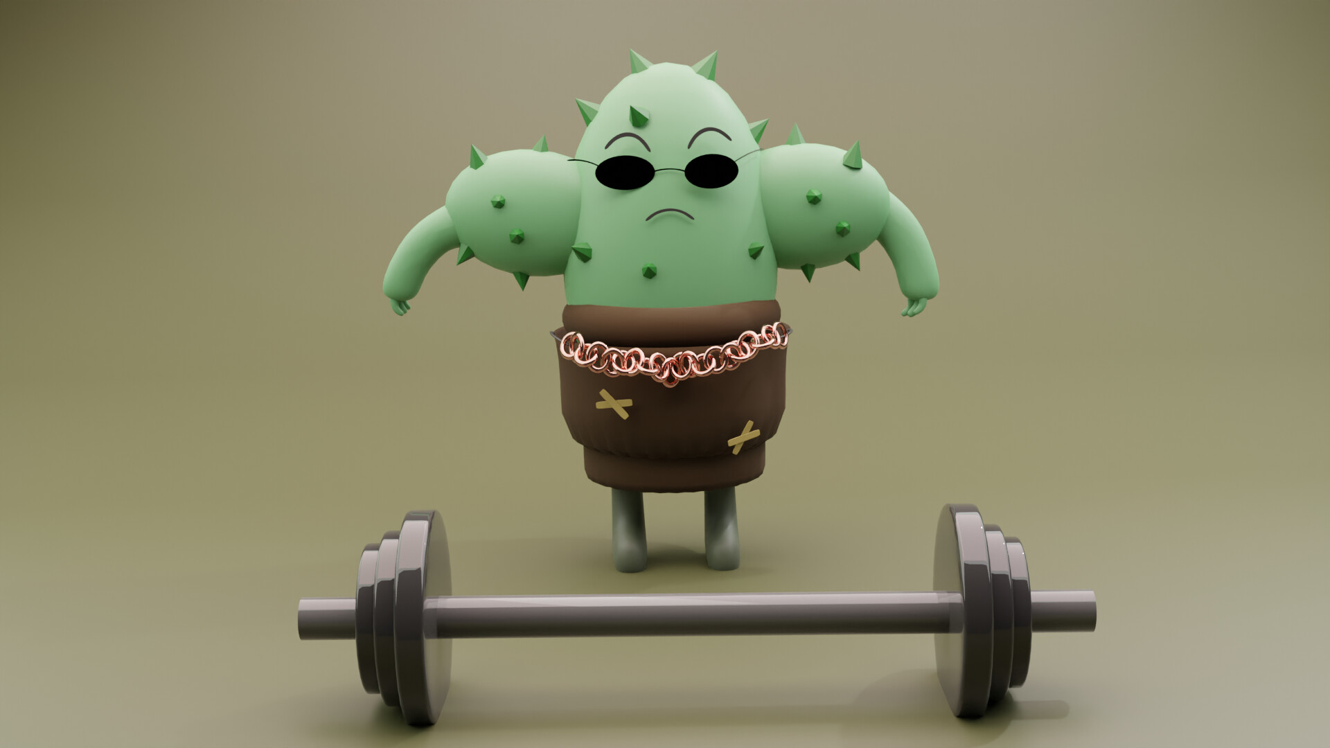 ArtStation - cactus man