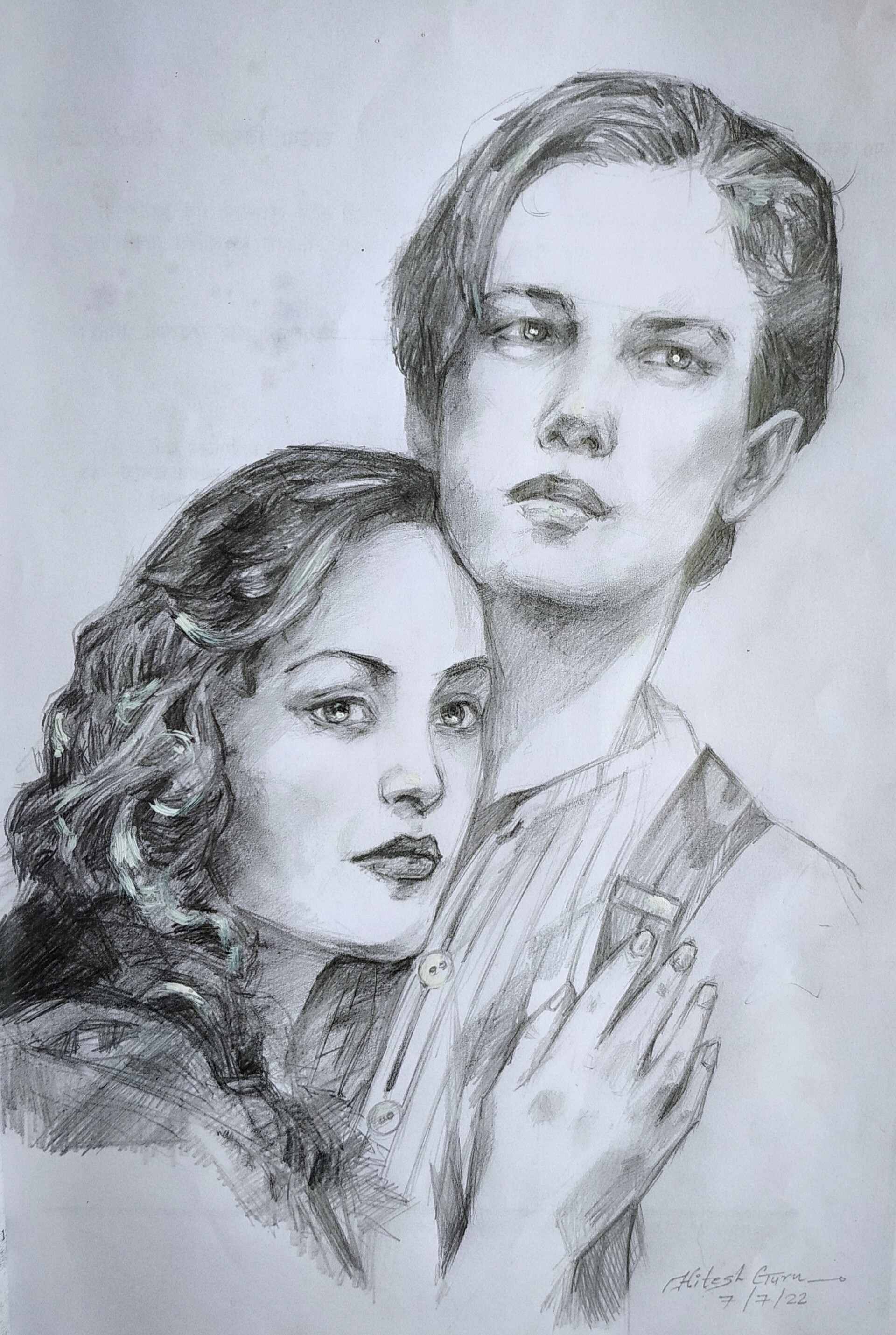 Titanic Drawings Jack And Rose