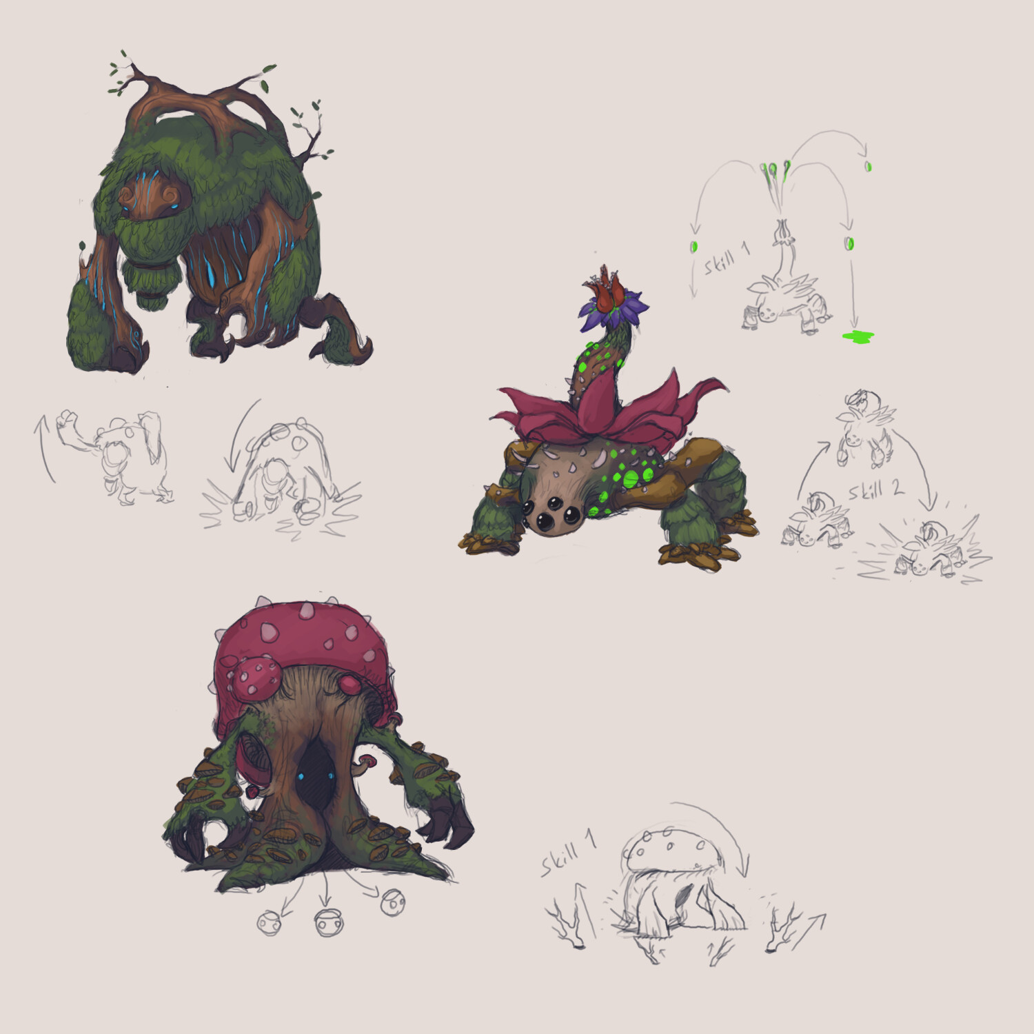 ArtStation - Boss Sketches