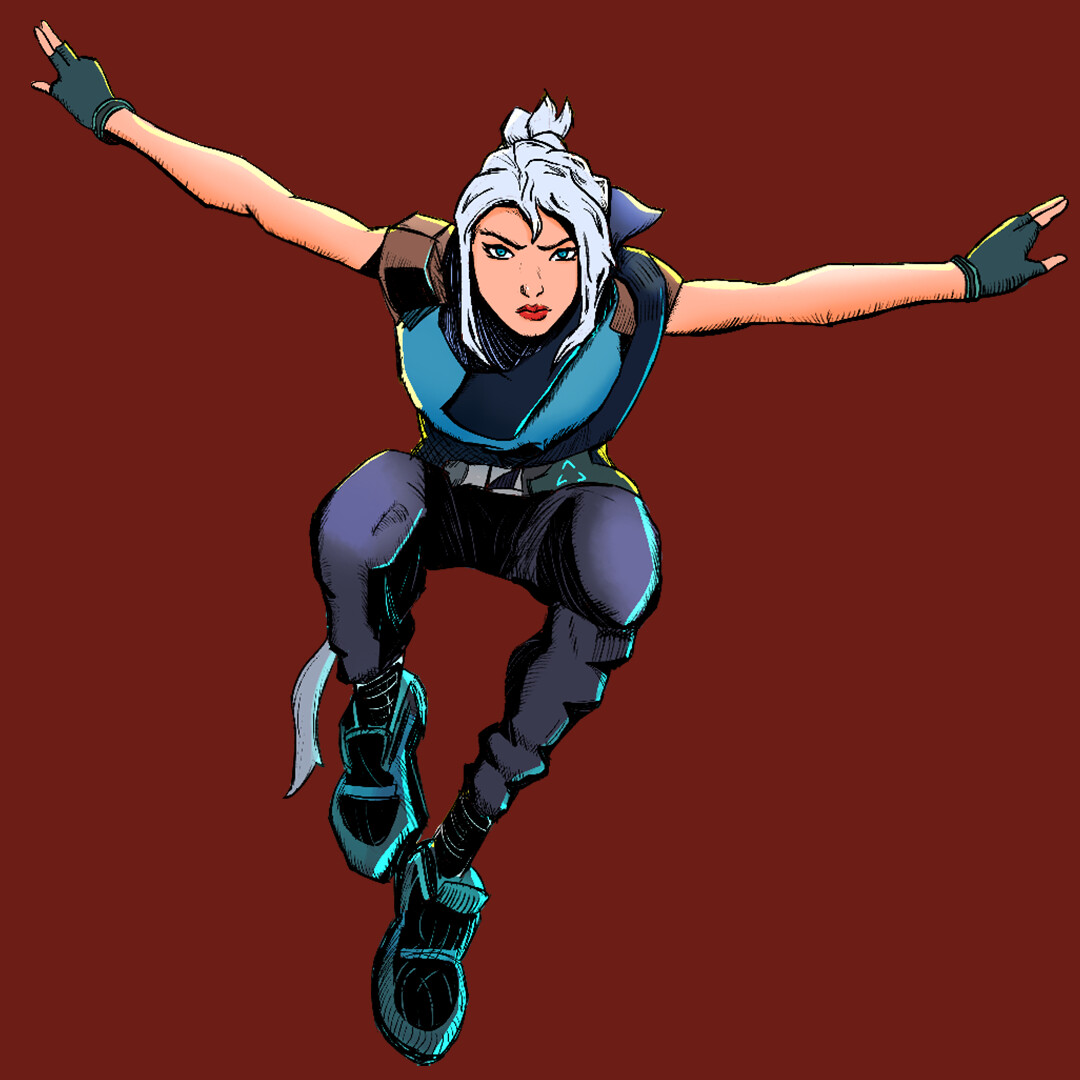 ArtStation - Jett Dynamic Pose no.1