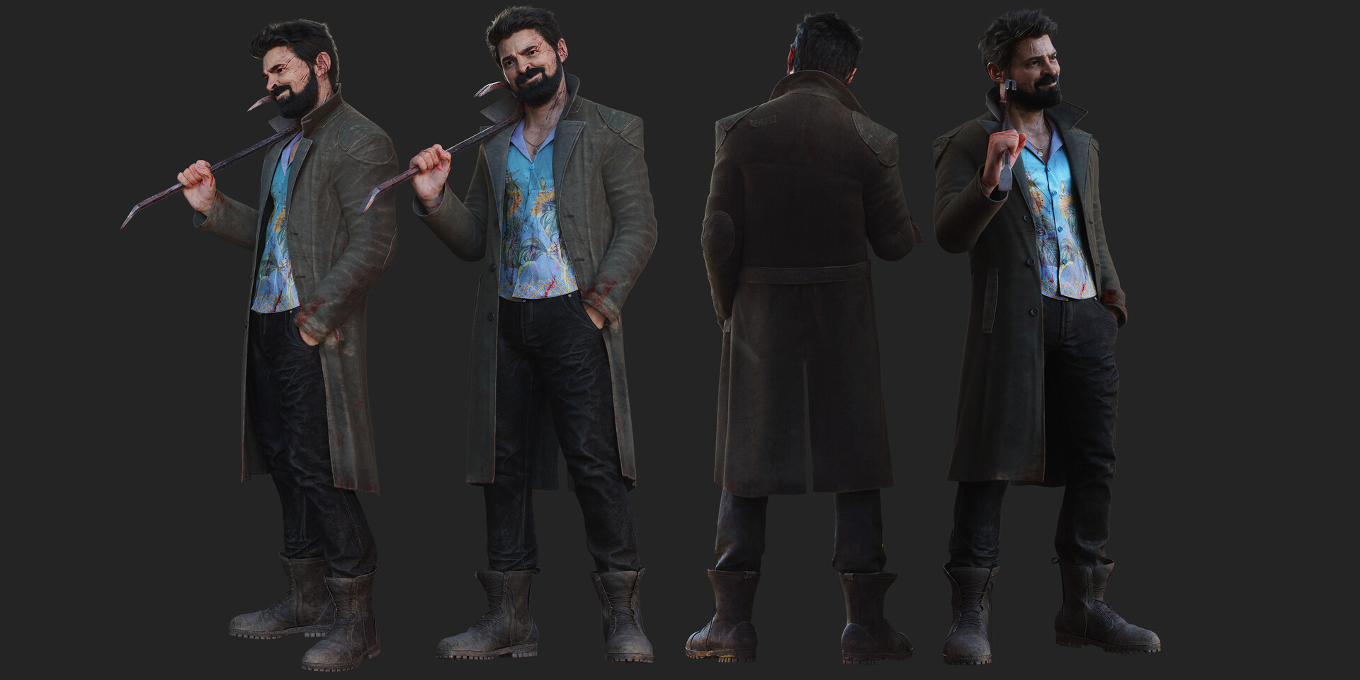 Oleksii Vorobiov (Alexey Vorobyov) - Billy Butcher and Terror