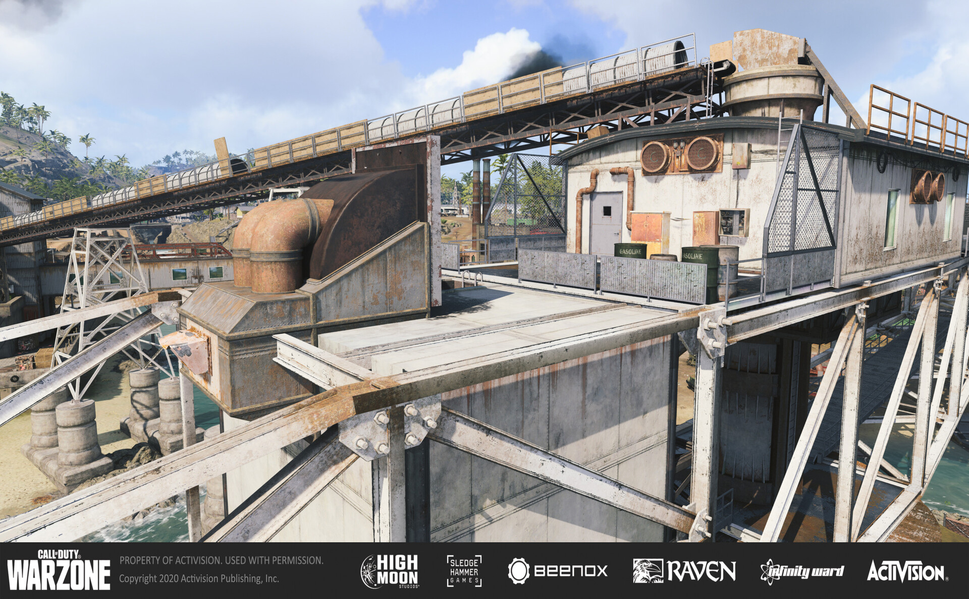 Petros Gourgouris - Warzone Pacific - Docks (Ship Loader Crane)