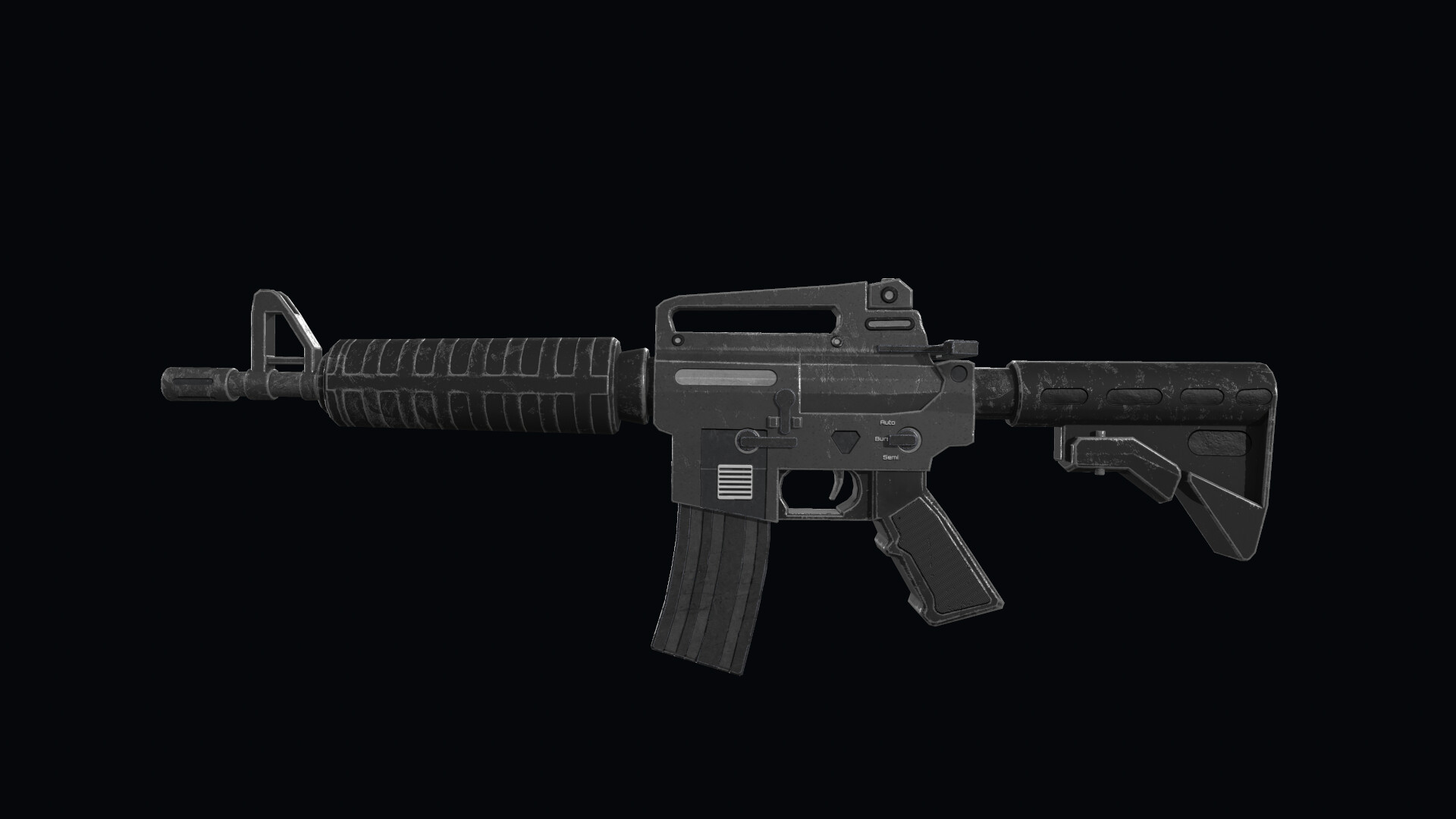 ArtStation - Colt Model 733 (Baby Carbine)