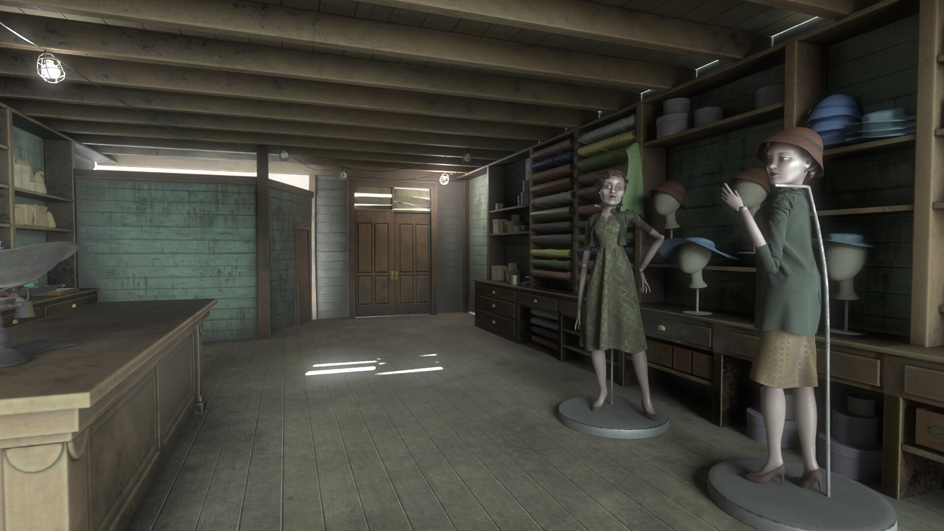 ArtStation - Abandoned General Store