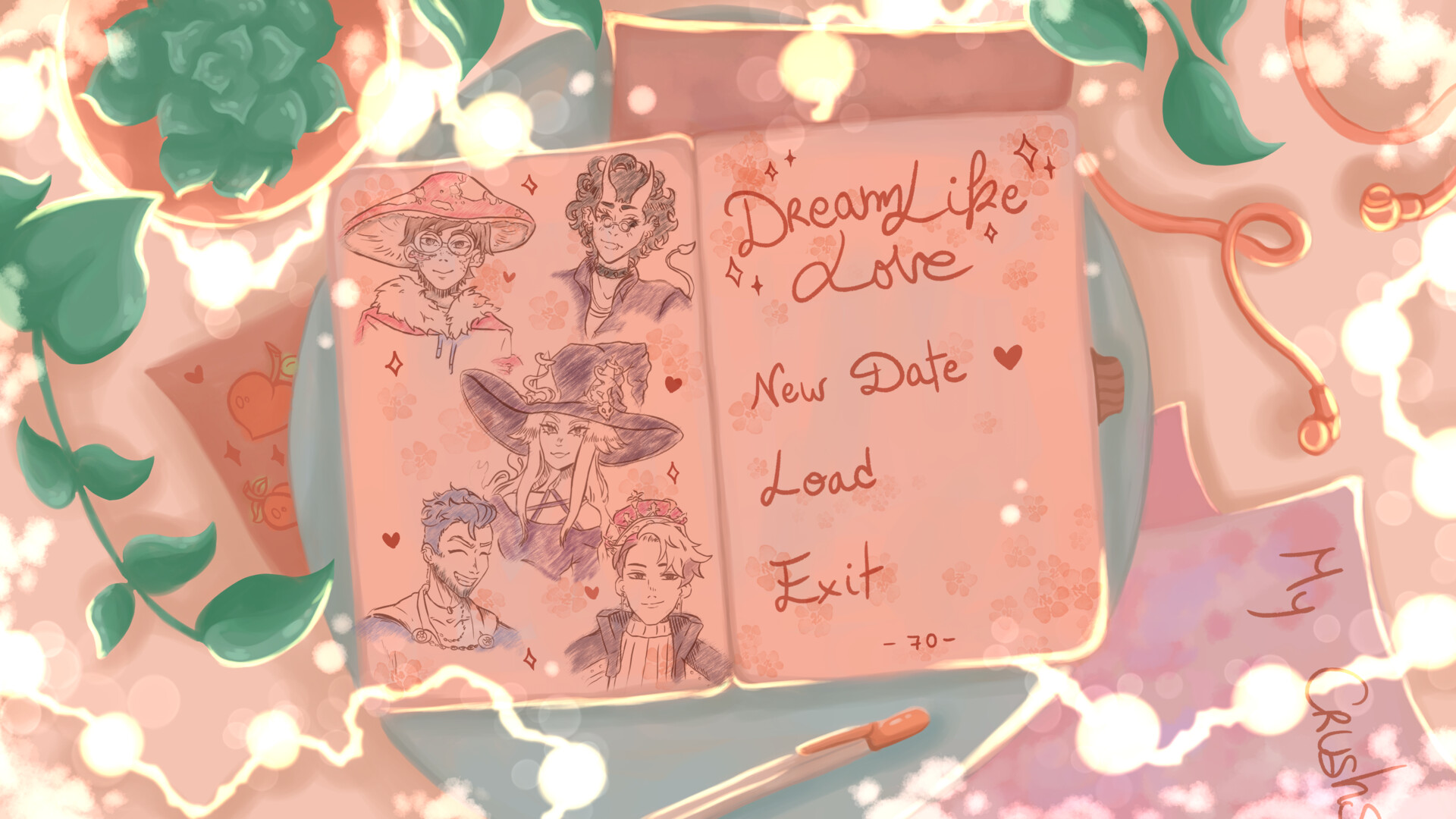 Jessica G | ishuraden - "Rayne" Chara-design Gothic Girl Otome Game | 2022