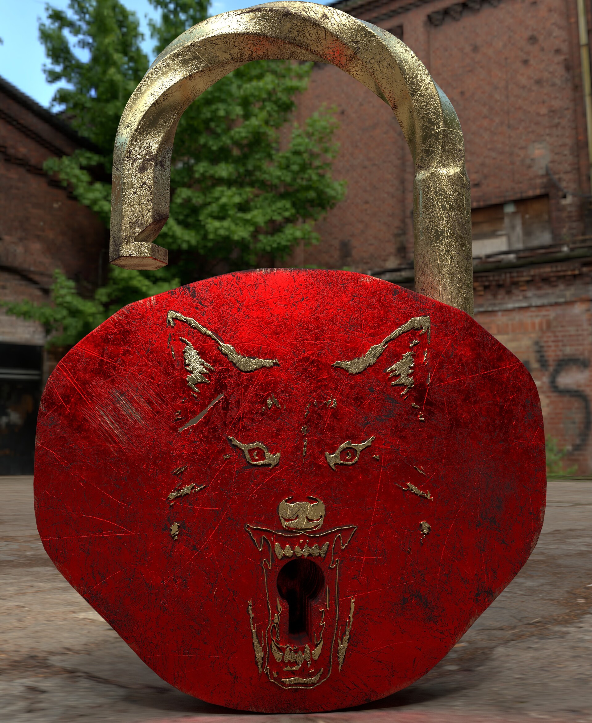 ArtStation - Padlock