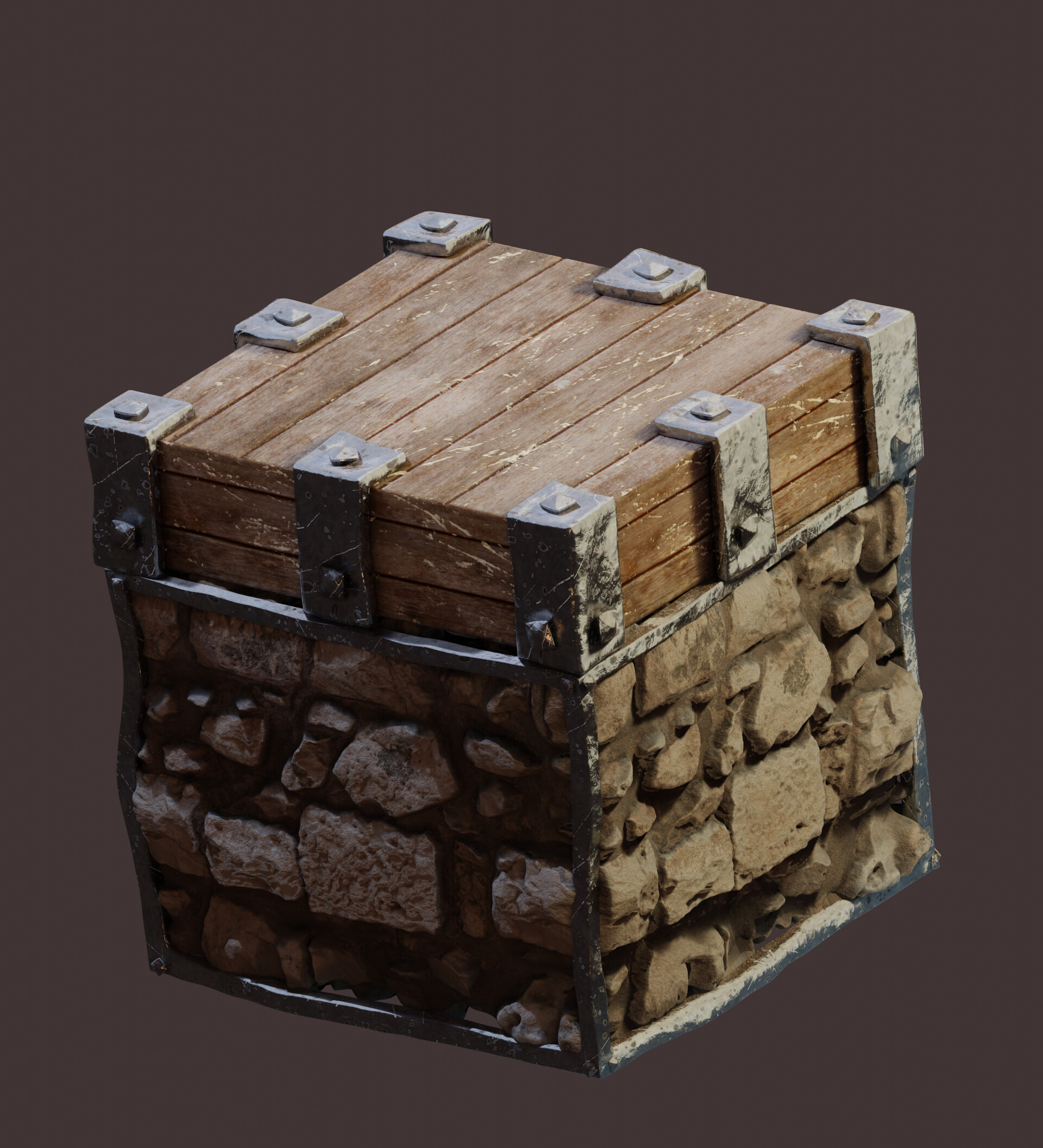 ArtStation - Realistic Minecraft Piston
