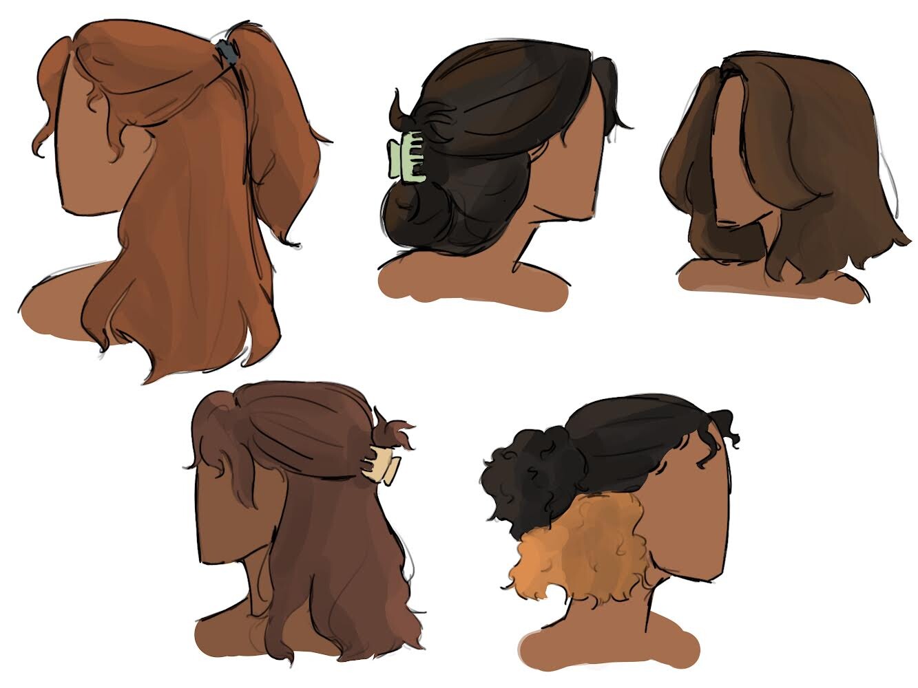 ArtStation - Hairstyles