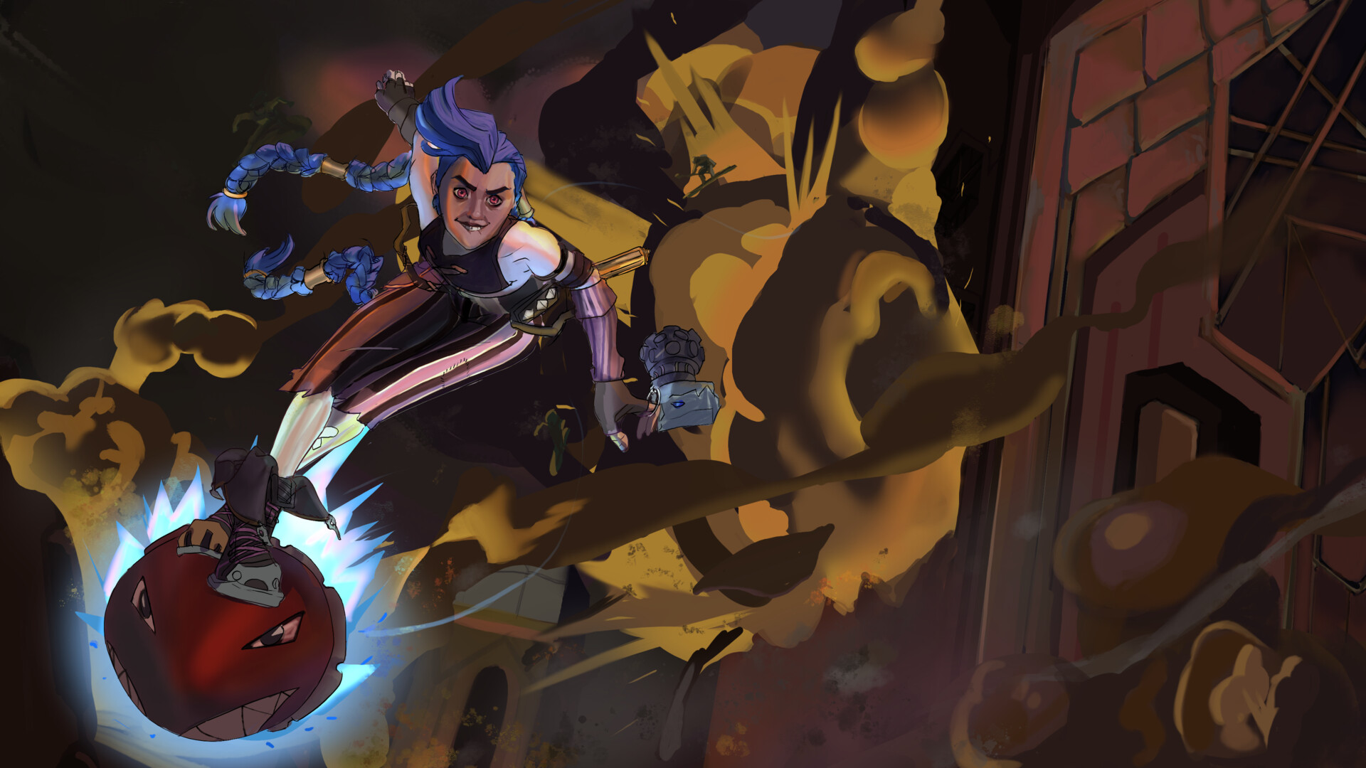 ArtStation - Jinx Rocketboard